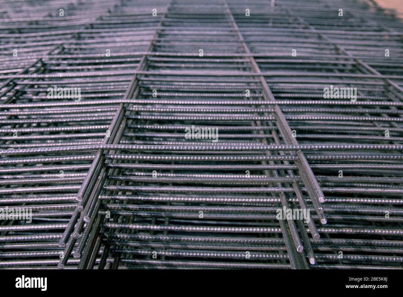 Details for the construction of a metal frame Stock Photo - Alamy