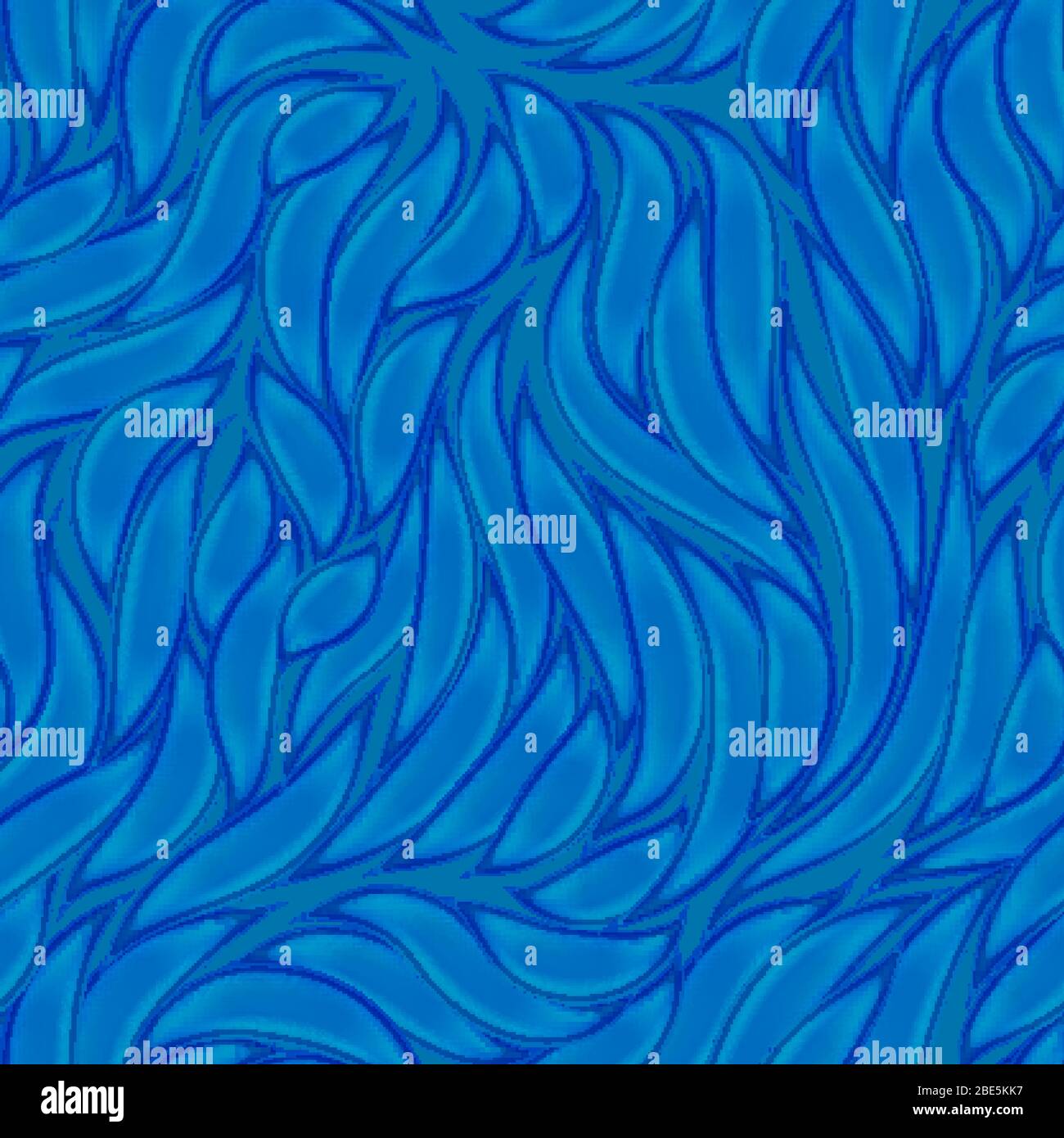 Seamless vector texture of blue pointed glass points of smooth shapes ...