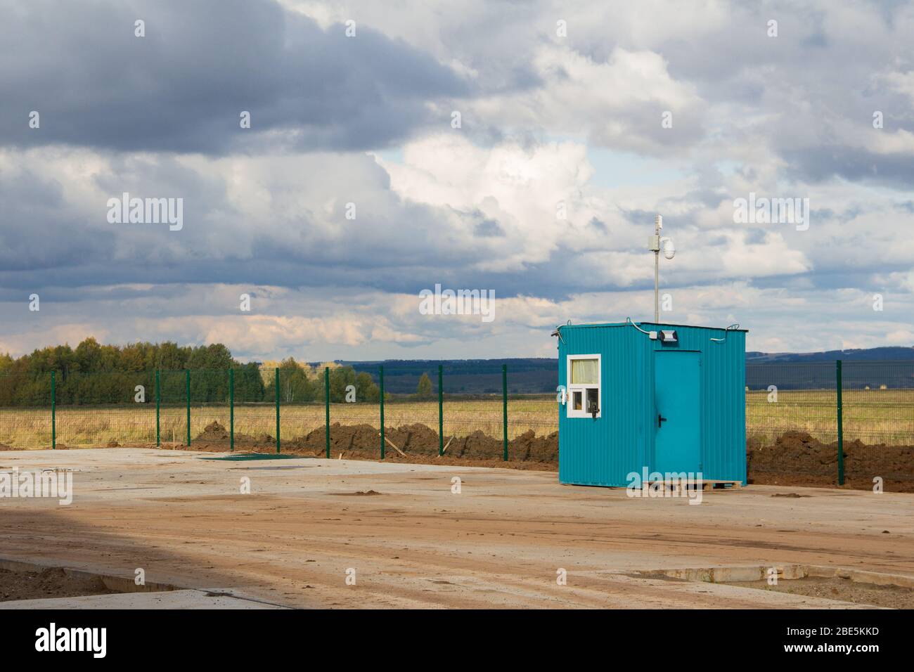 Construction site security guard hi-res stock photography and images ...