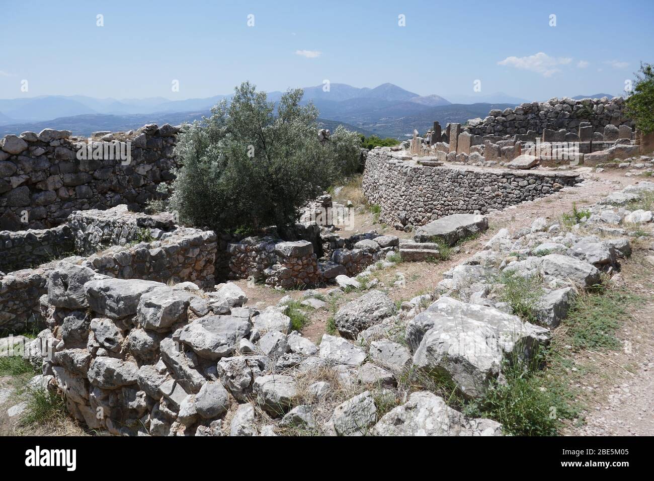 Mycenae Archaeological Site Stock Photo - Alamy