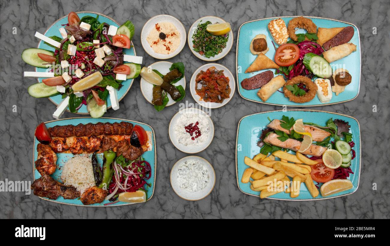 Middle eastern foods hi-res stock photography and images - Alamy