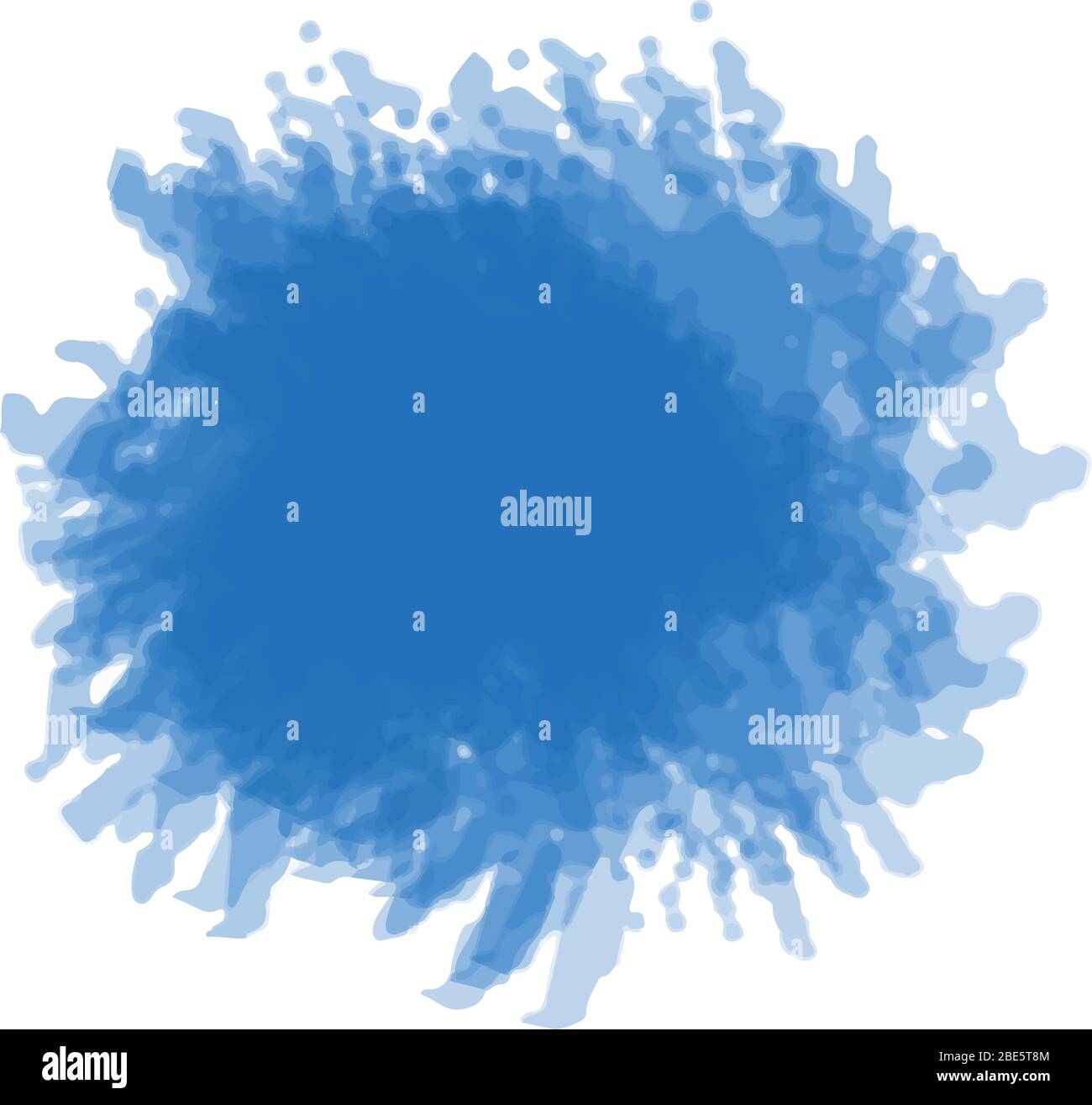 Blue watercolor background splash vector Stock Vector Image & Art - Alamy