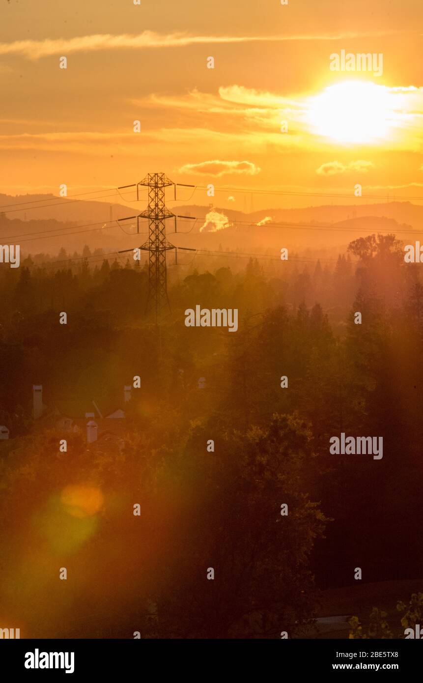 Golden clouds colours hi-res stock photography and images - Alamy