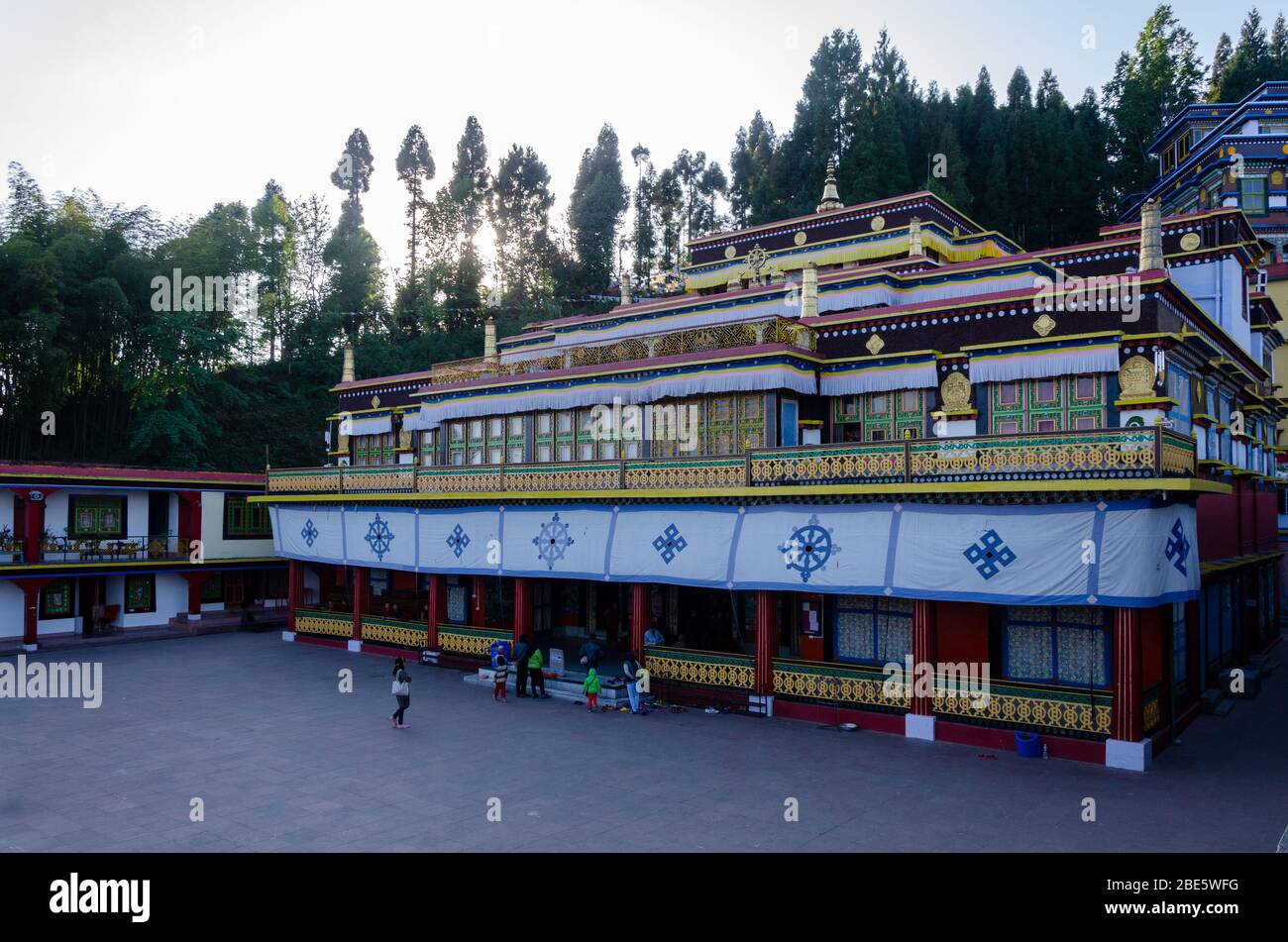 Rumtek monastery hi-res stock photography and images - Alamy