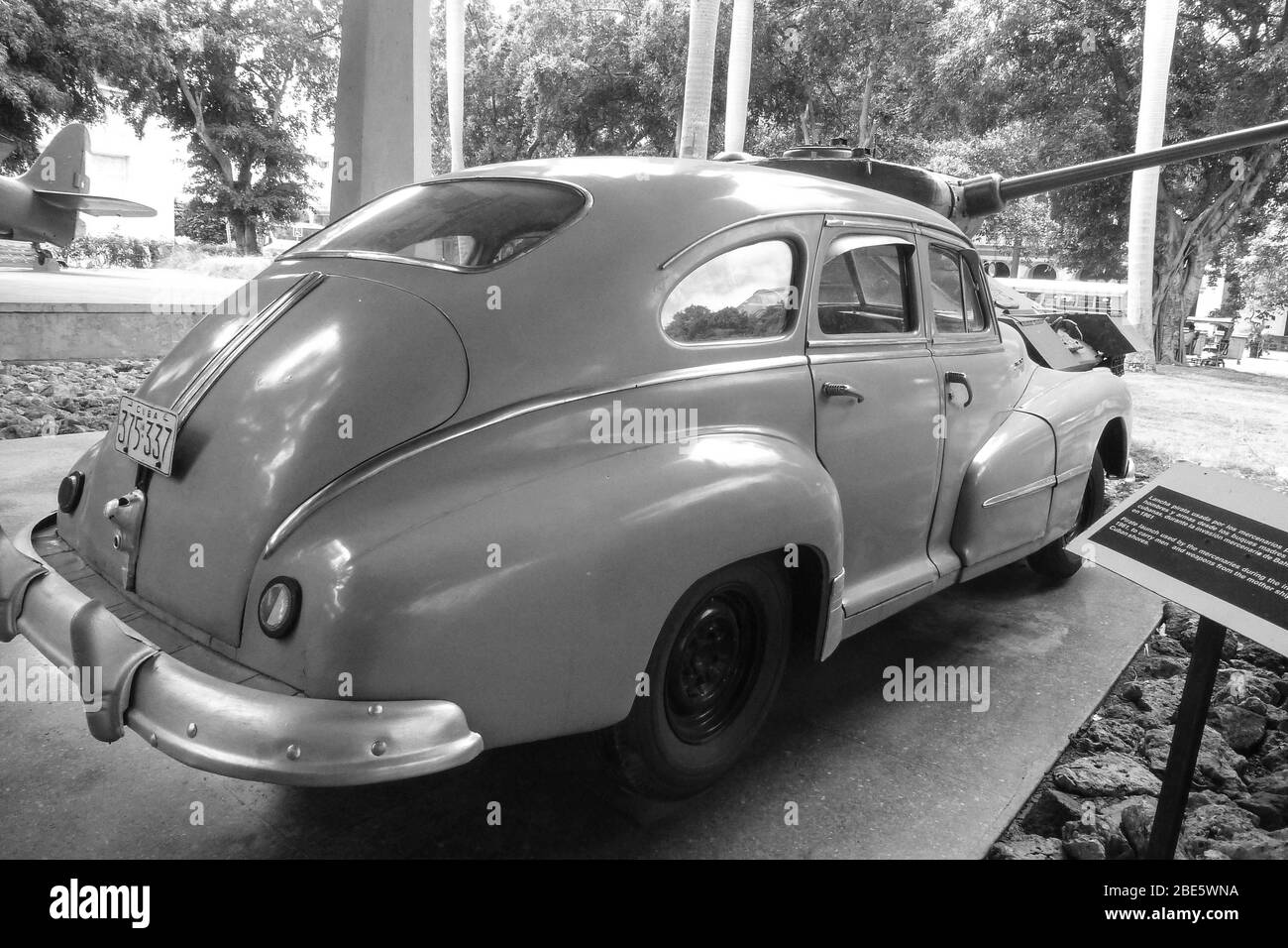Car used in the revolution in Havana Cuba Stock Photo - Alamy