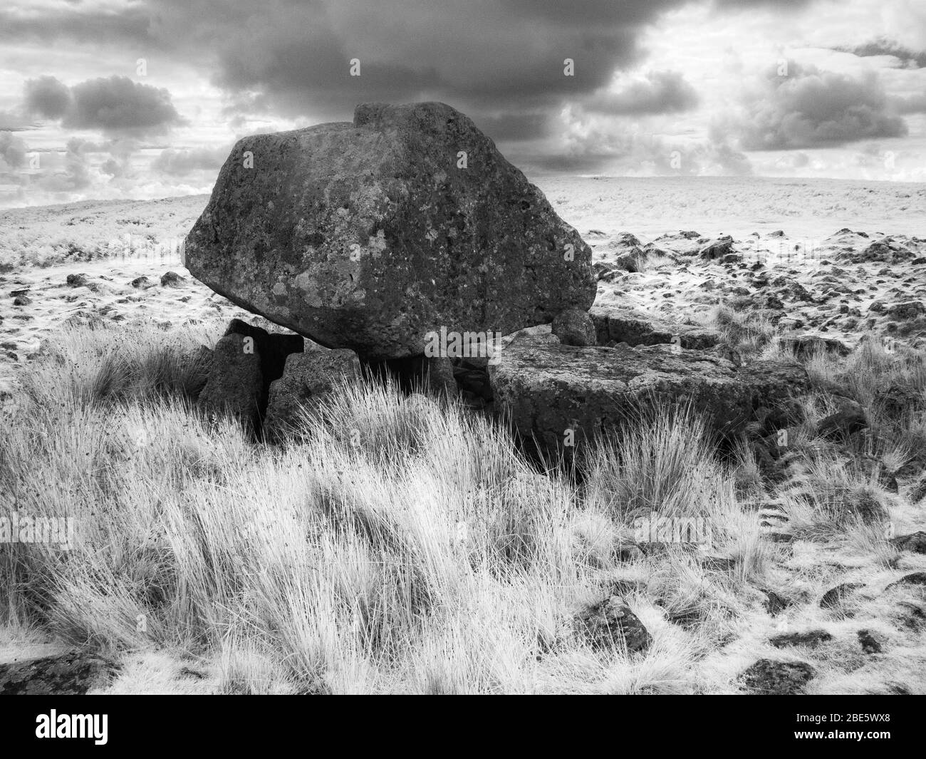 Arthur's stone on the Gower Stock Photo - Alamy