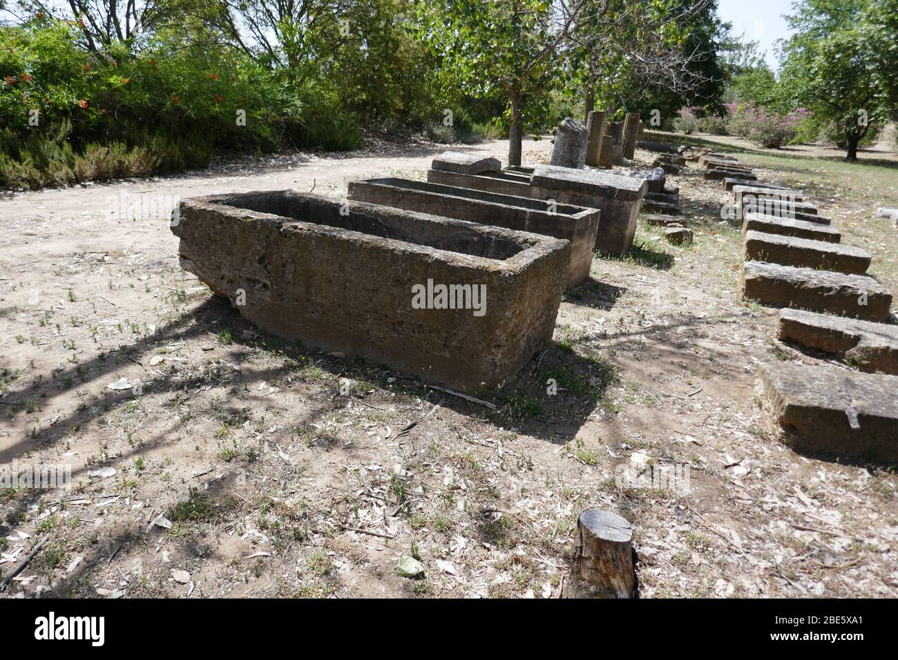 Archaeological Site of Olynothos Stock Photo - Alamy