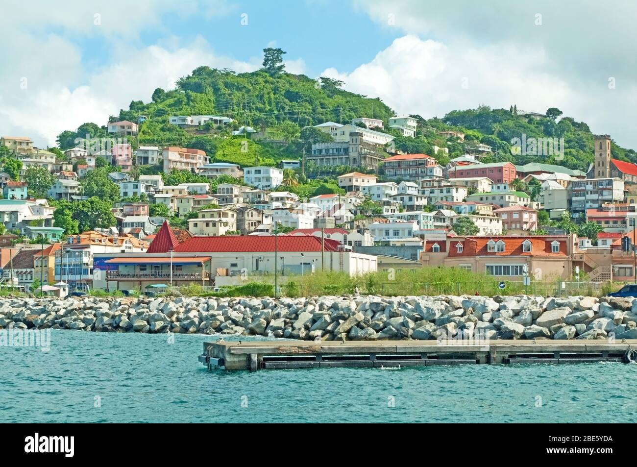 Grenada, St George Town, Outer Harbour, Caribbean Stock Photo - Alamy