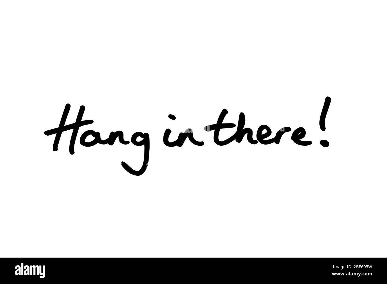Hang in there Black and White Stock Photos & Images - Alamy