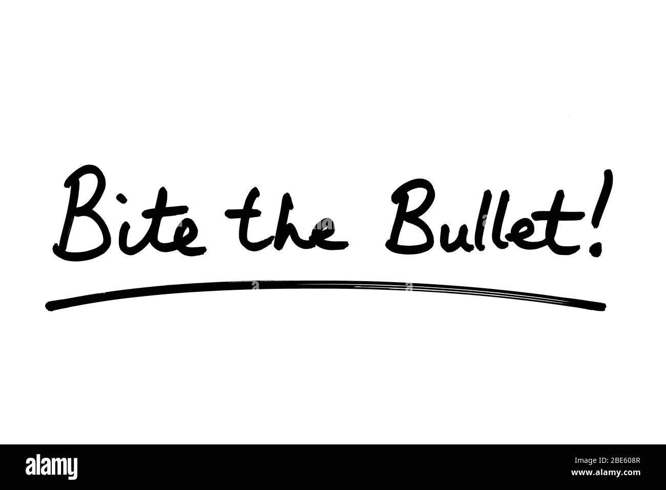 To bite the bullet hi-res stock photography and images - Alamy