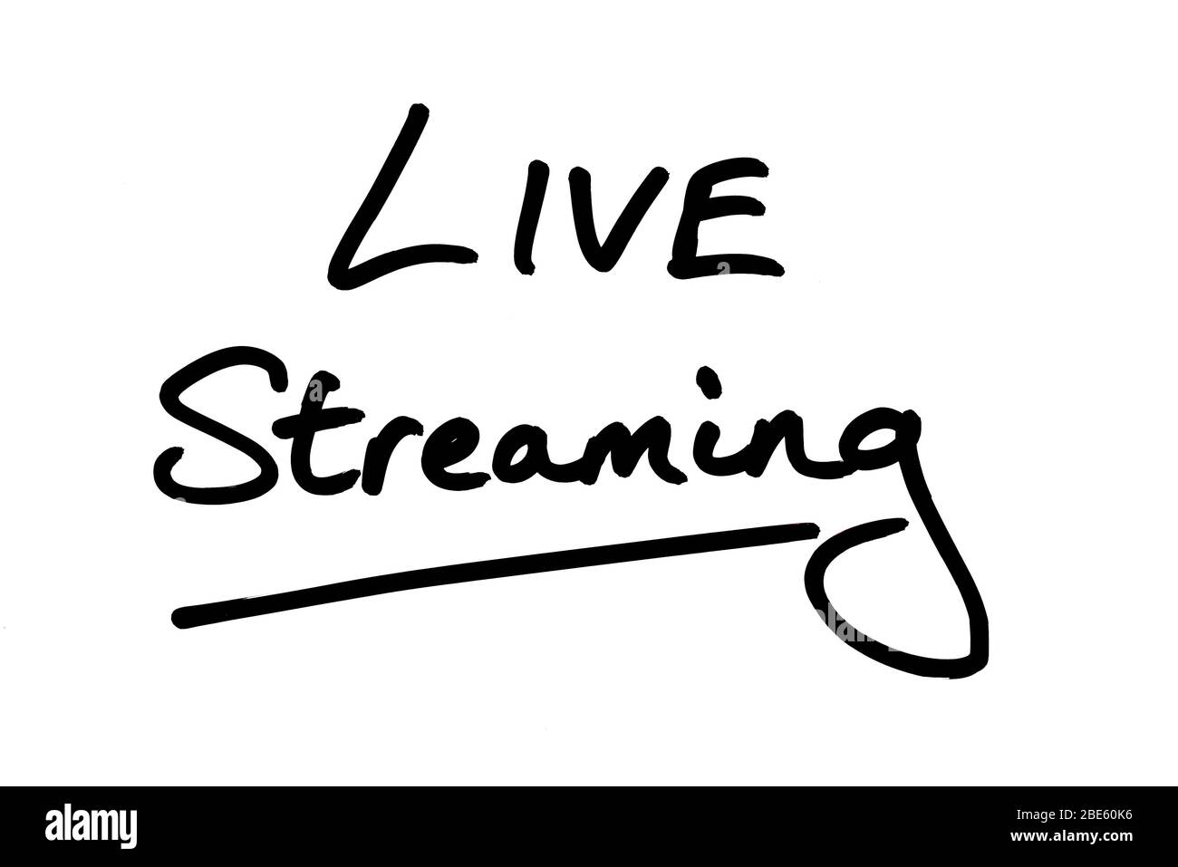 Streaming broadcasting Cut Out Stock Images & Pictures - Alamy