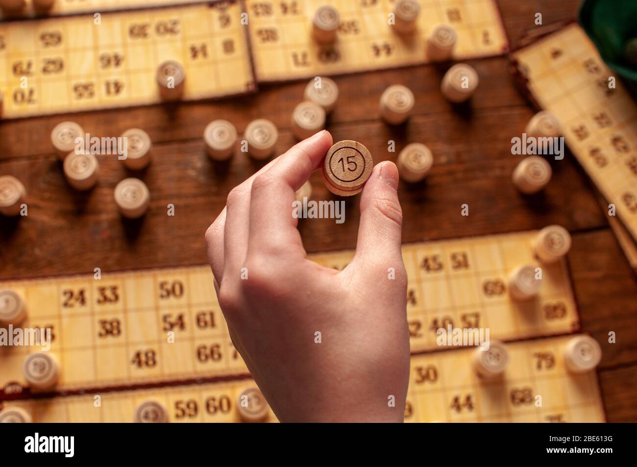Old bingo cards hi-res stock photography and images - Alamy