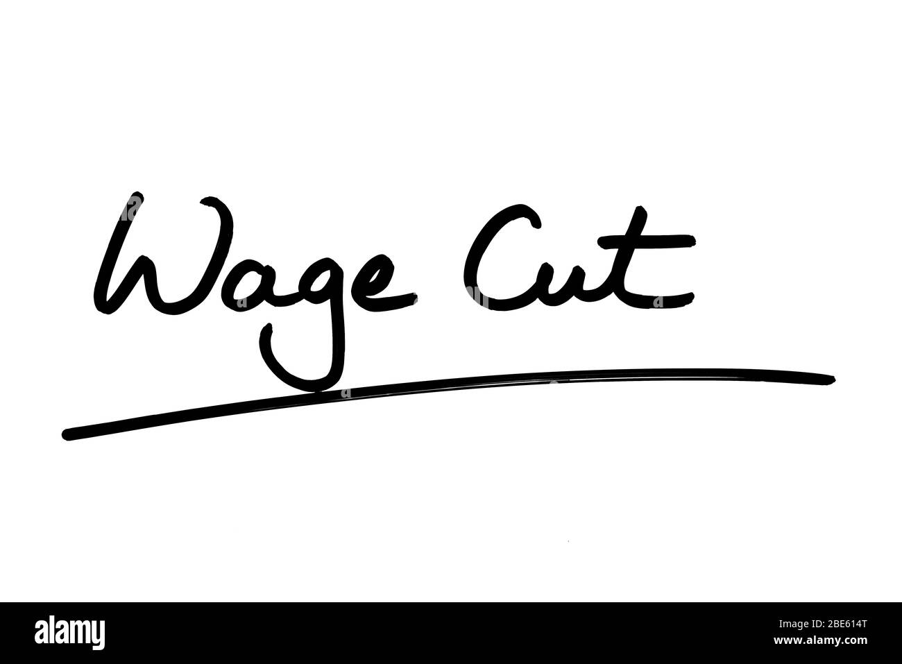 Wage cut Black and White Stock Photos & Images - Alamy