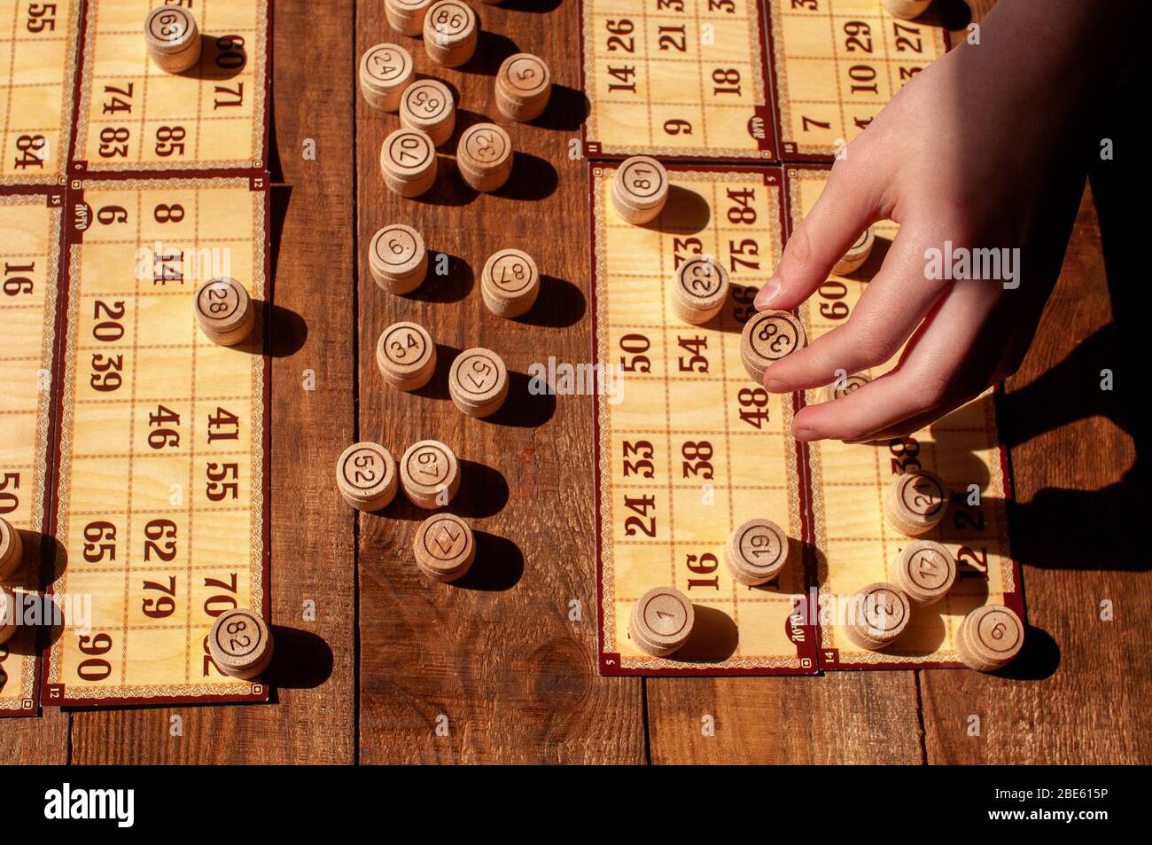 Old bingo cards hi-res stock photography and images - Alamy