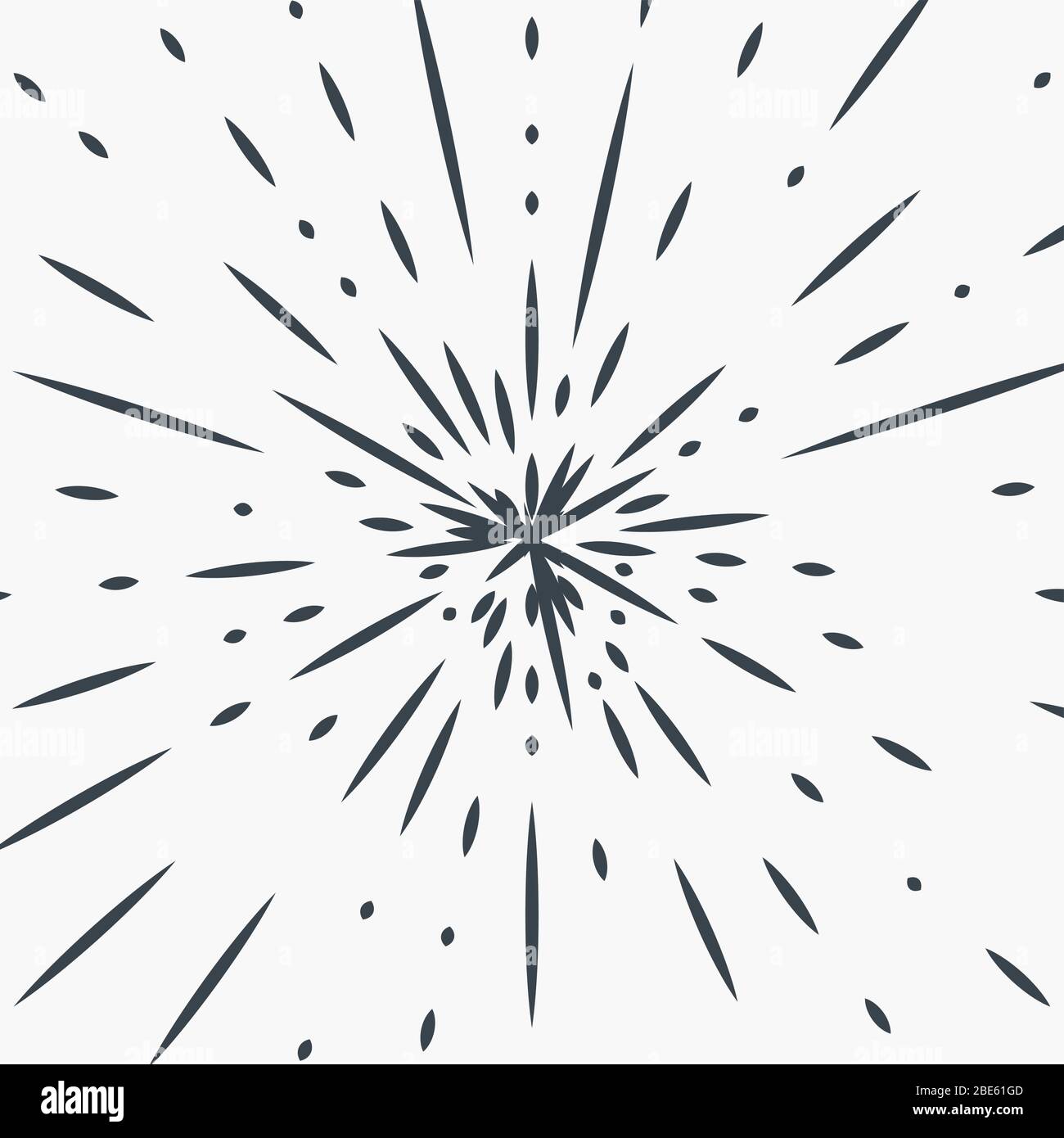 vintage bursting rays - design elements for your design Stock Vector ...