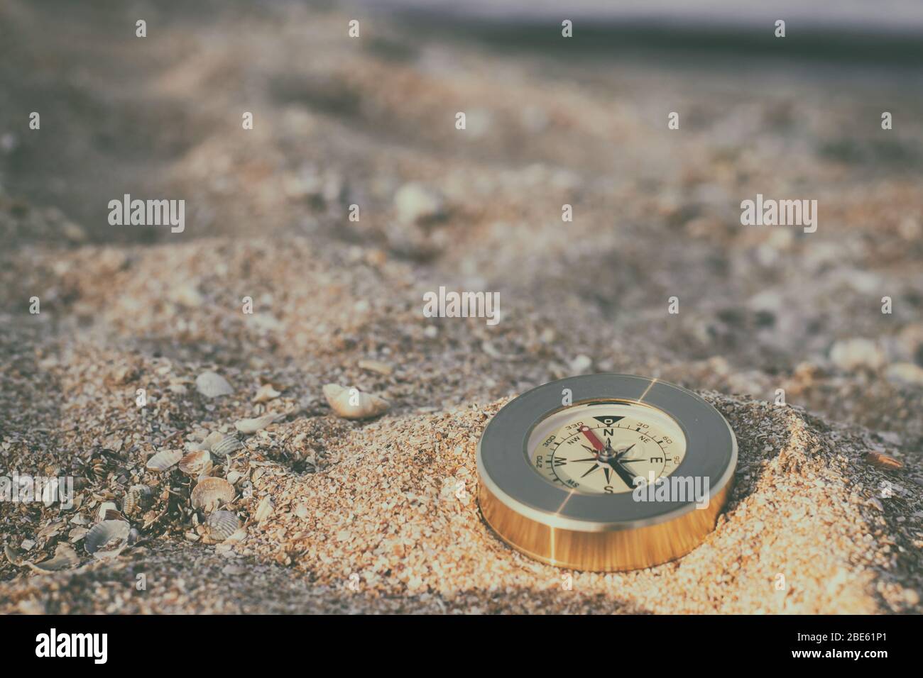 Magnetic compass east showing hi-res stock photography and images - Alamy