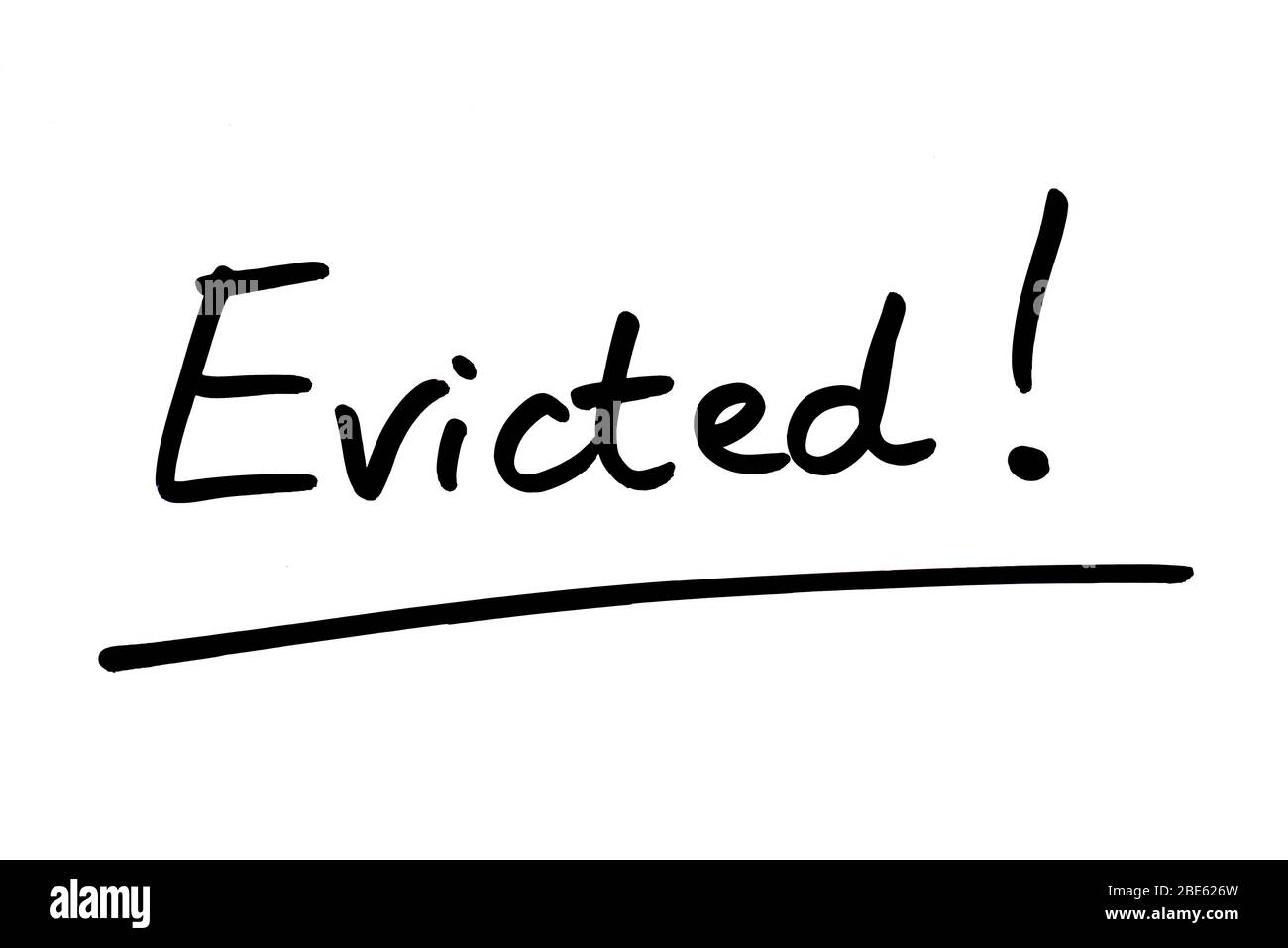 Evicted word hi-res stock photography and images - Alamy