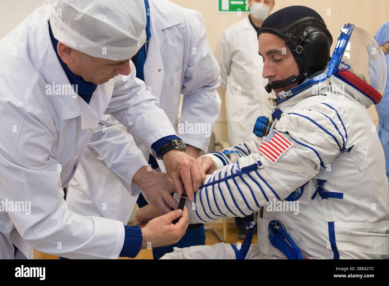 BAIKONUR, KAZAKHSTAN - 09 April 2020 - Expedition 63 Preflight ...