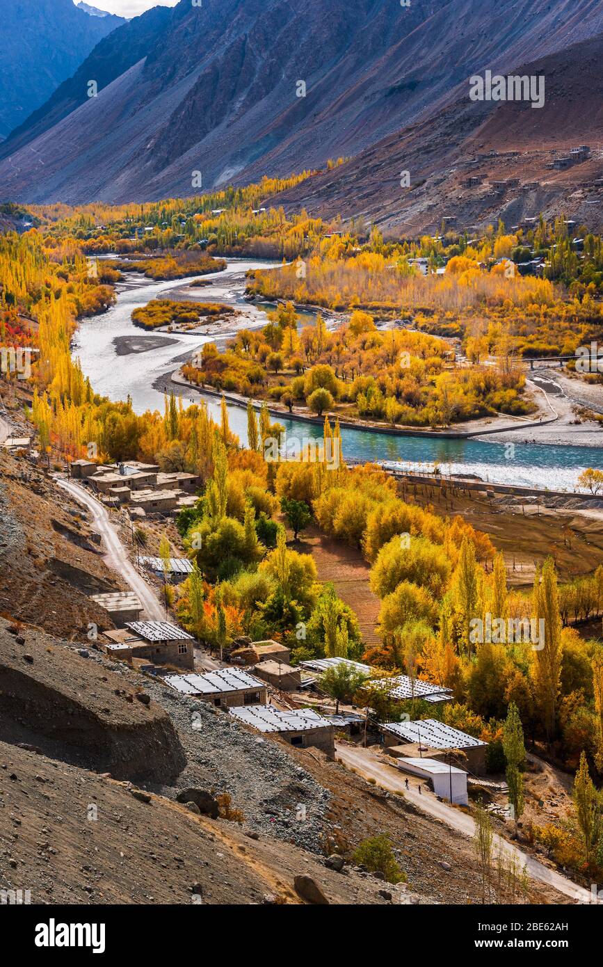 Leh Ladakh, beautiful landscape, Himalaya mountain range Stock Photo ...