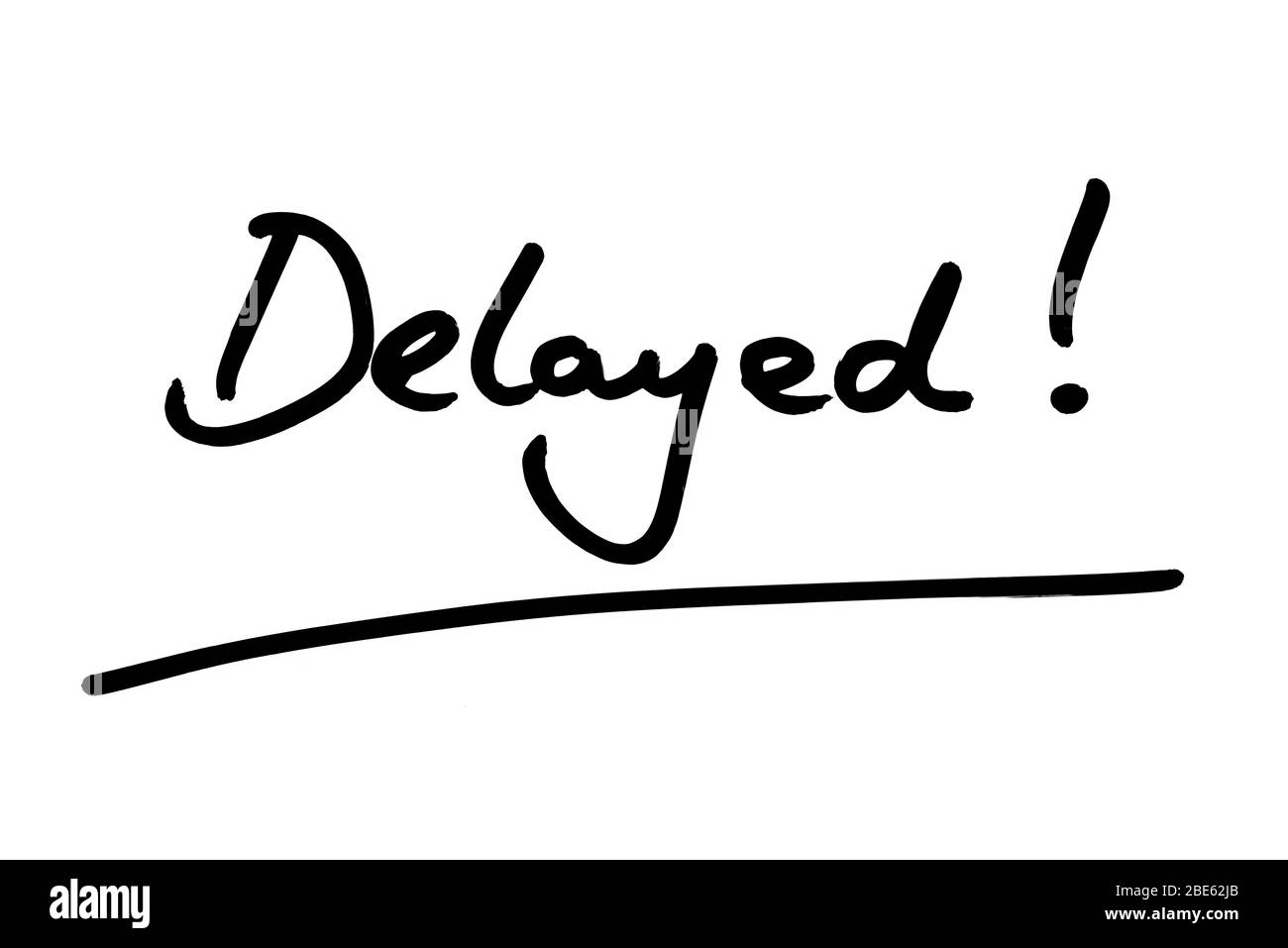 Delayed sign Black and White Stock Photos & Images - Alamy