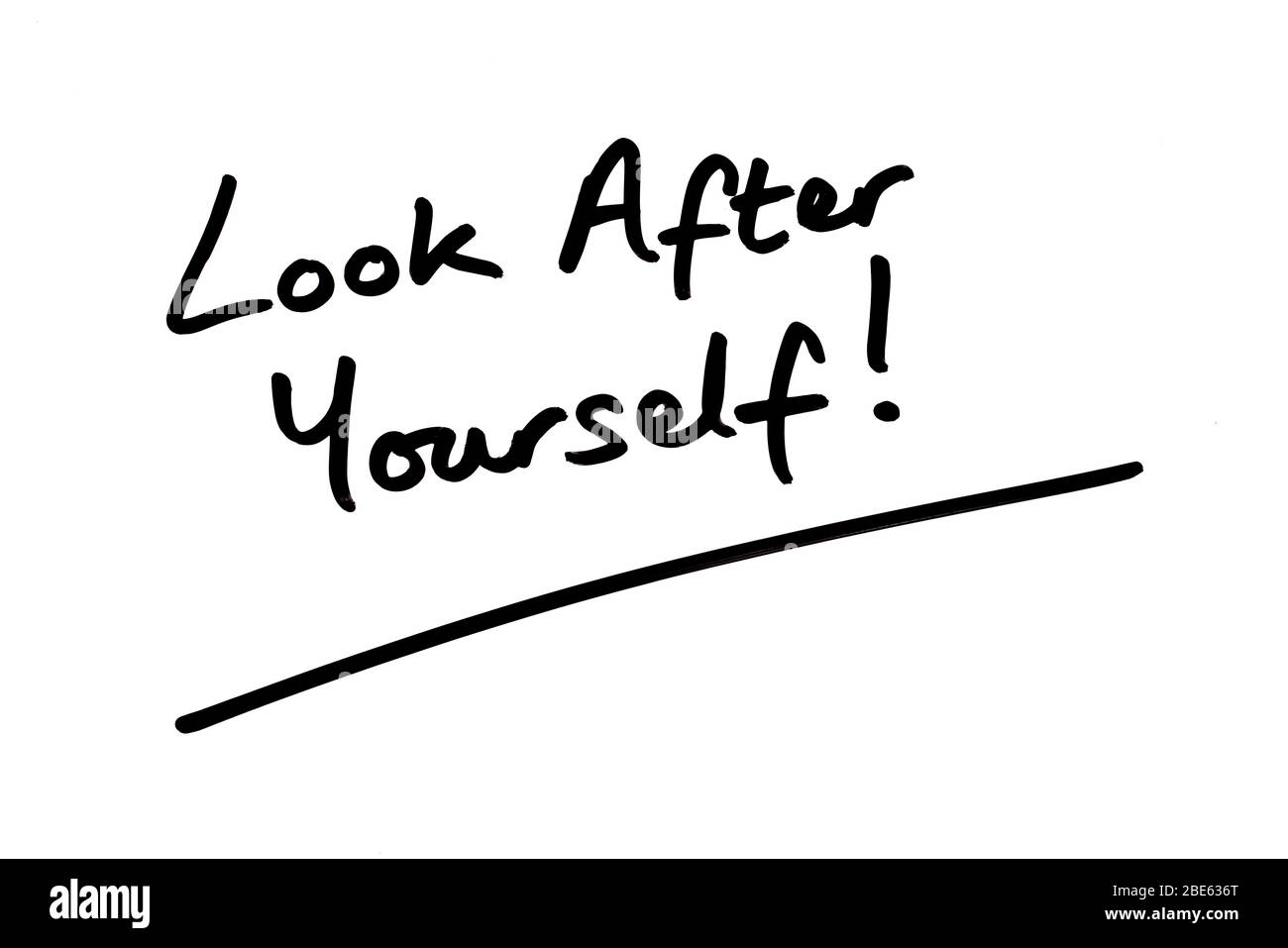 Looking after yourself Cut Out Stock Images & Pictures - Alamy