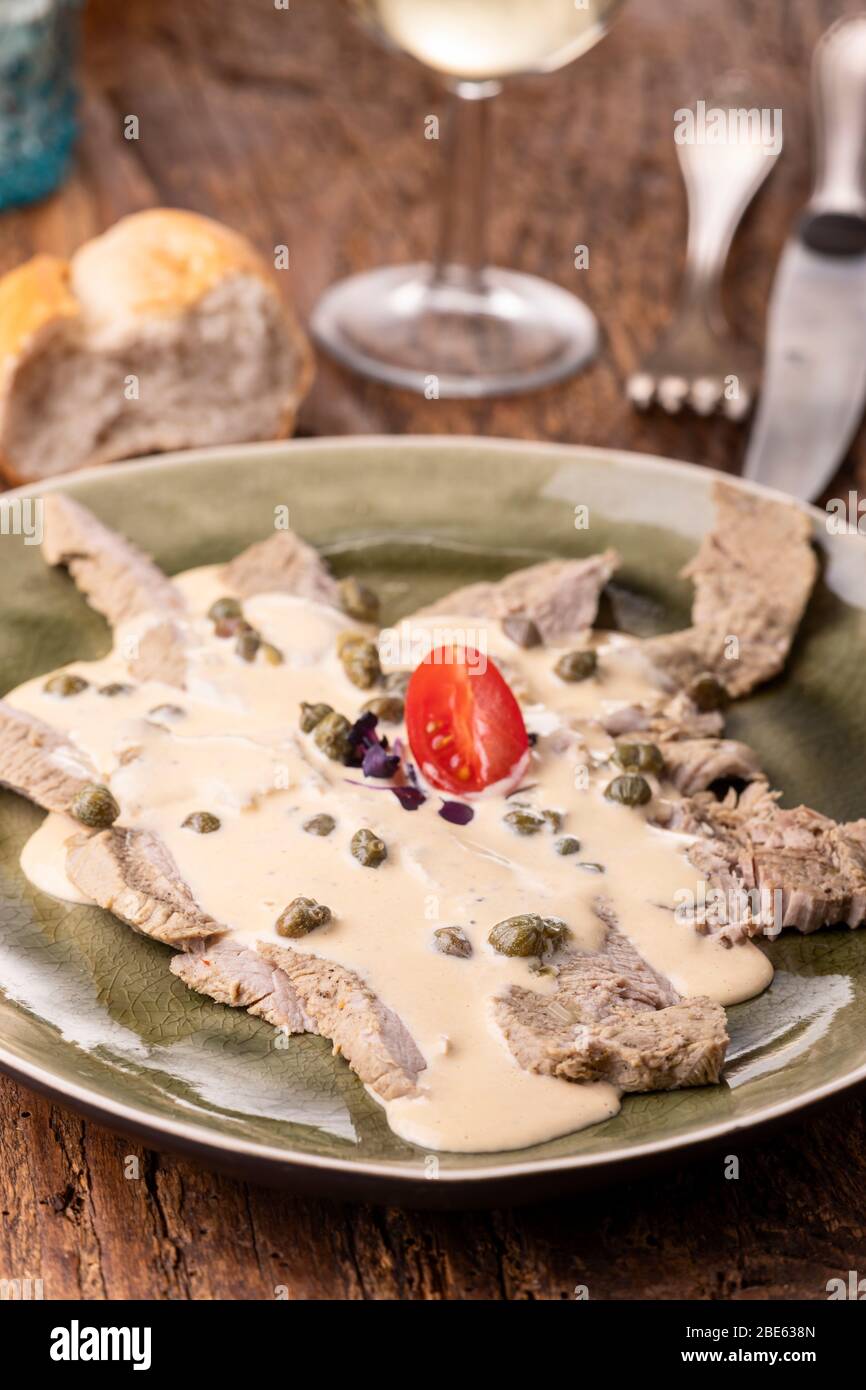 Vitello Tonnato With Capers Hi res Stock Photography And Images Alamy