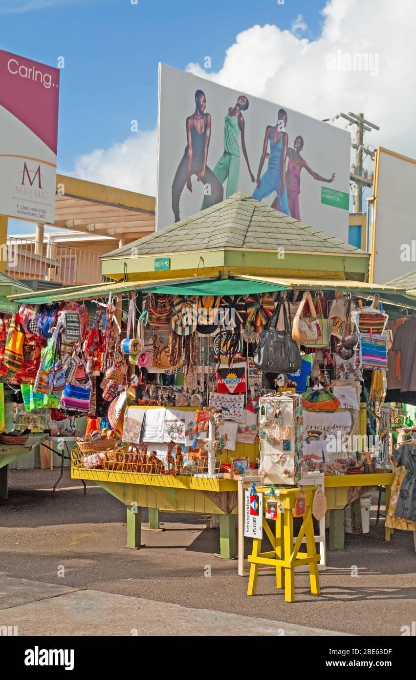Antigua caribbean market hi-res stock photography and images - Alamy