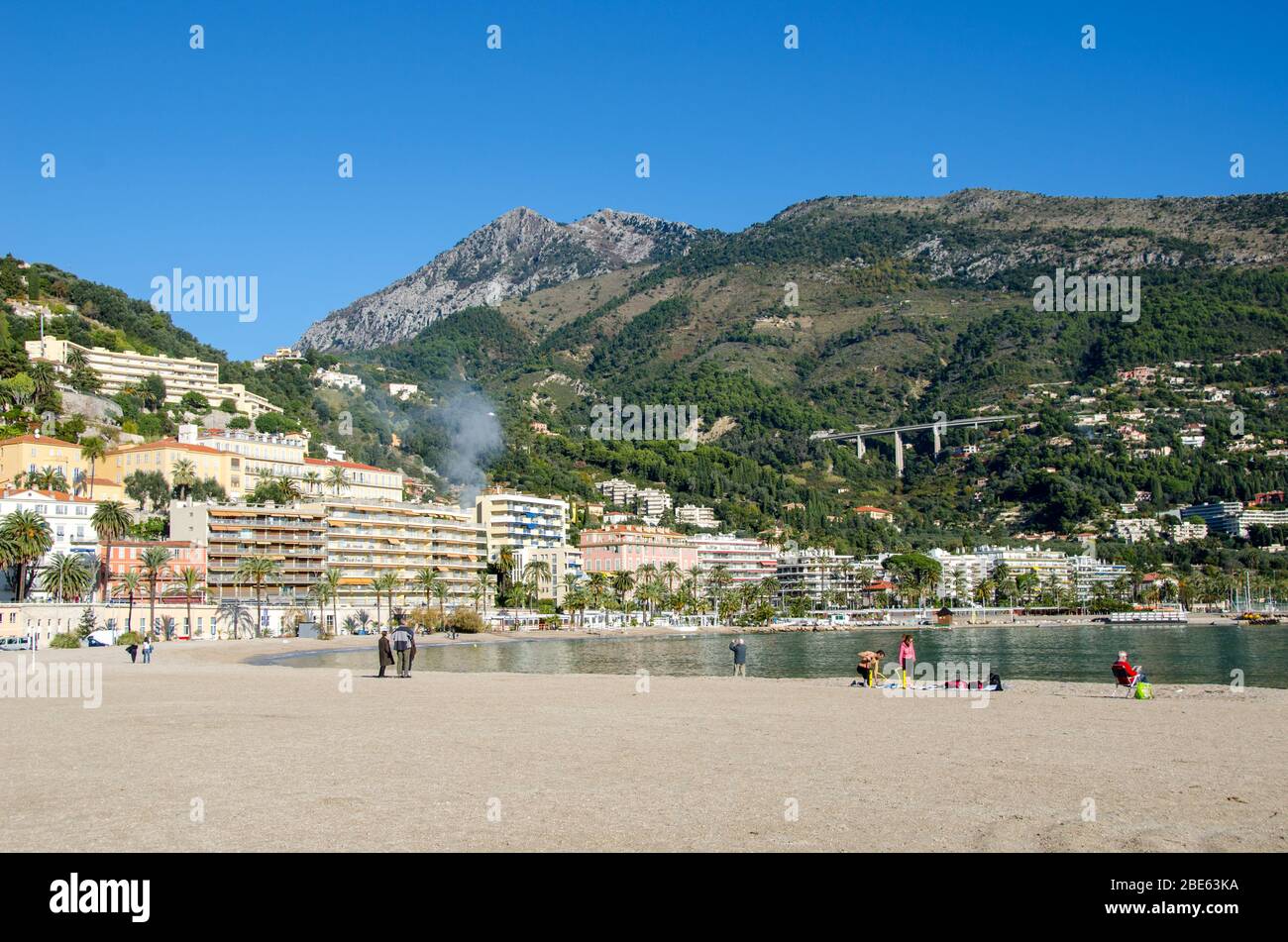 Menton harbour hi-res stock photography and images - Alamy