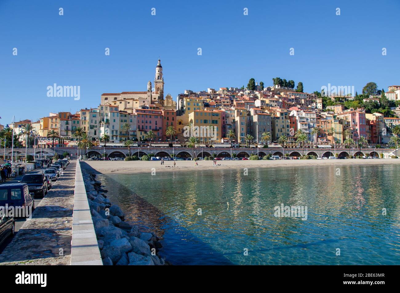 Menton, South of France Stock Photo - Alamy