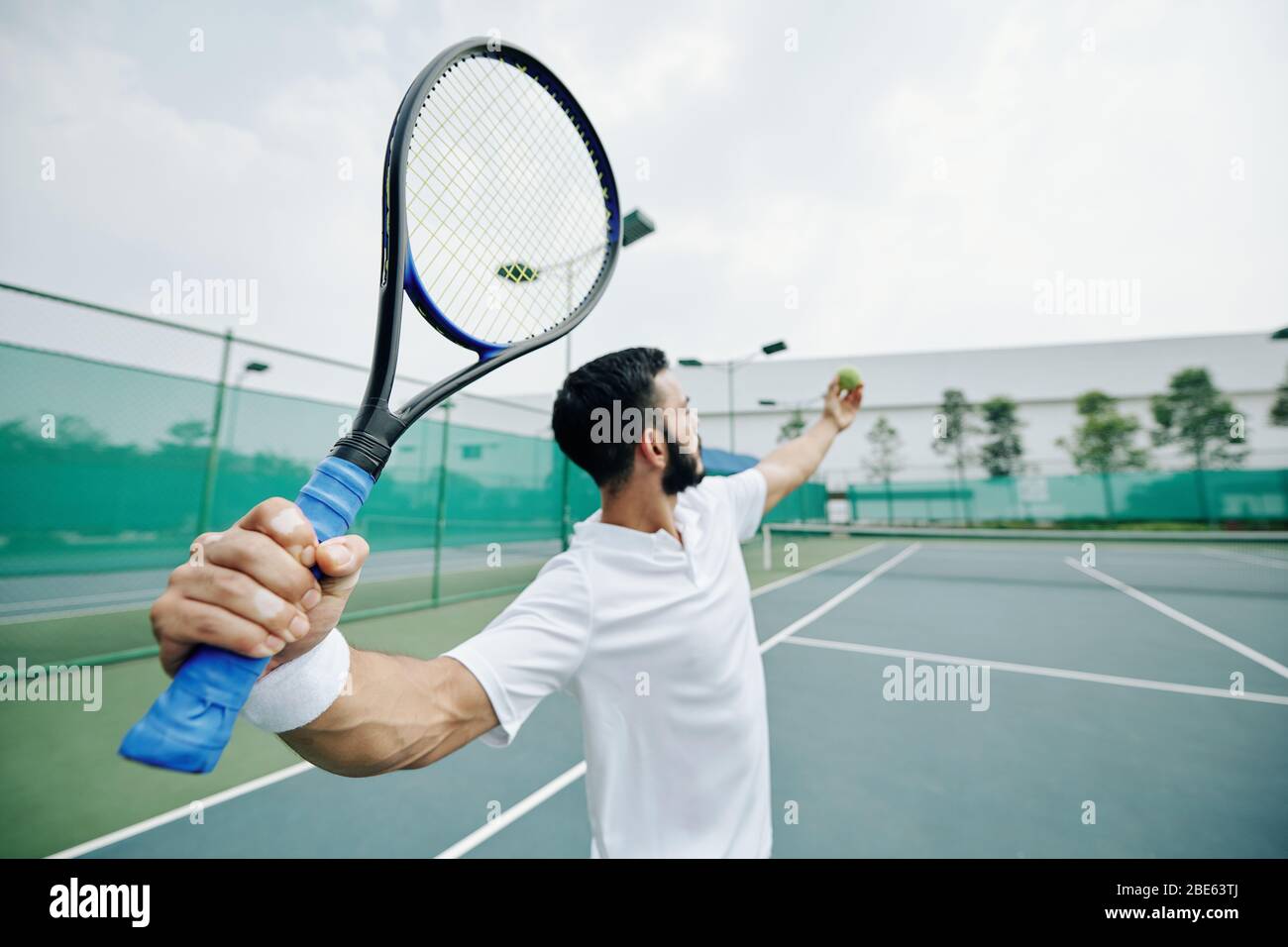 Throwing racket hi-res stock photography and images - Alamy