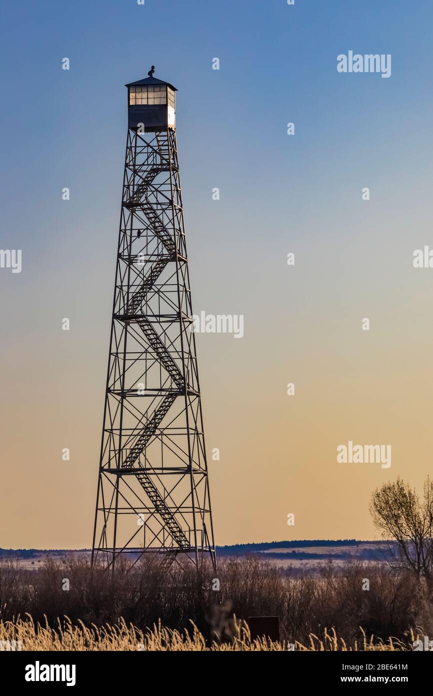 Fire lookout tower hi-res stock photography and images - Alamy