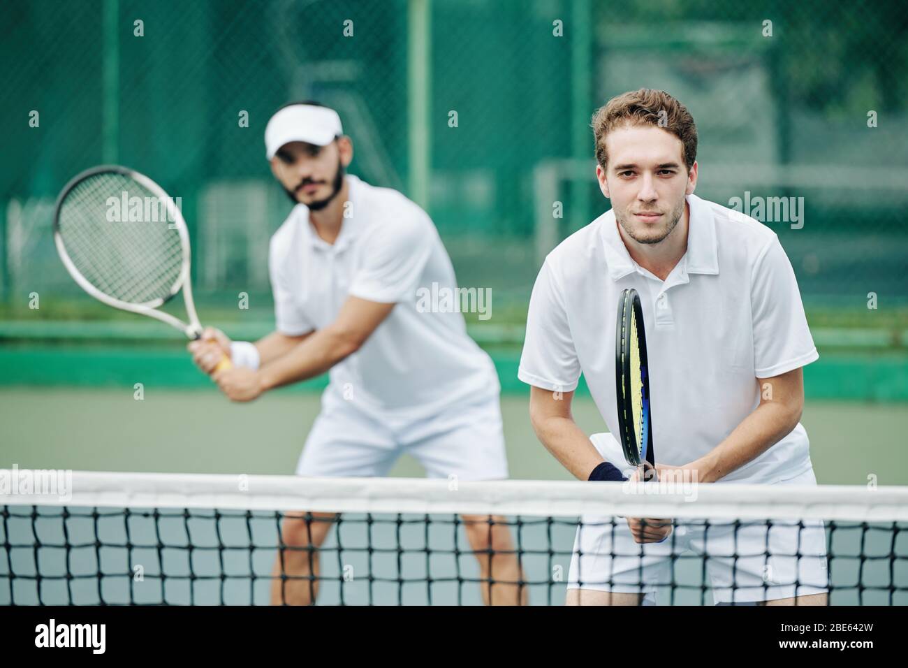 Recreational tennis players hi-res stock photography and images - Alamy