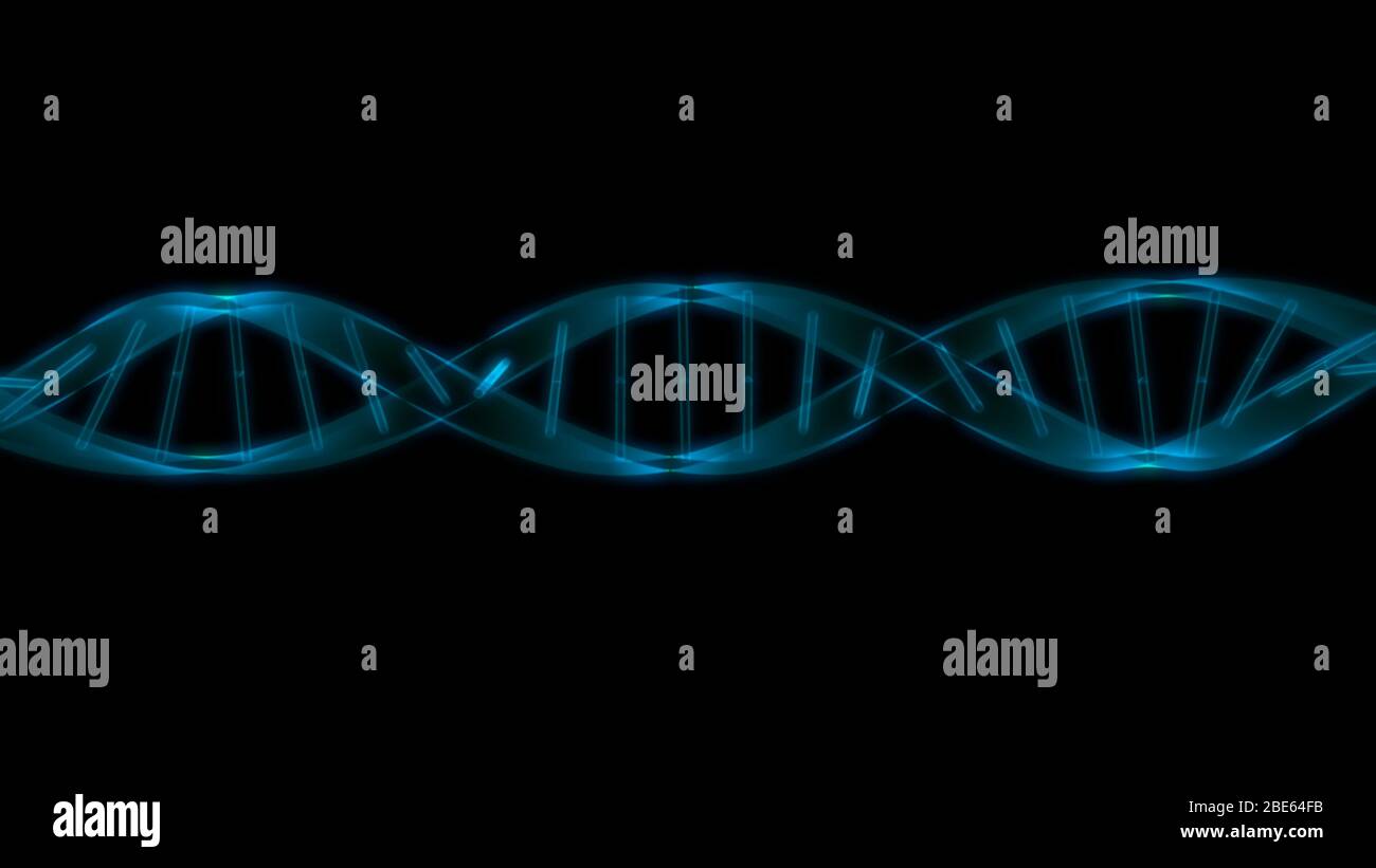 Digital Illustration of DNA structure 3d rendering Stock Photo - Alamy