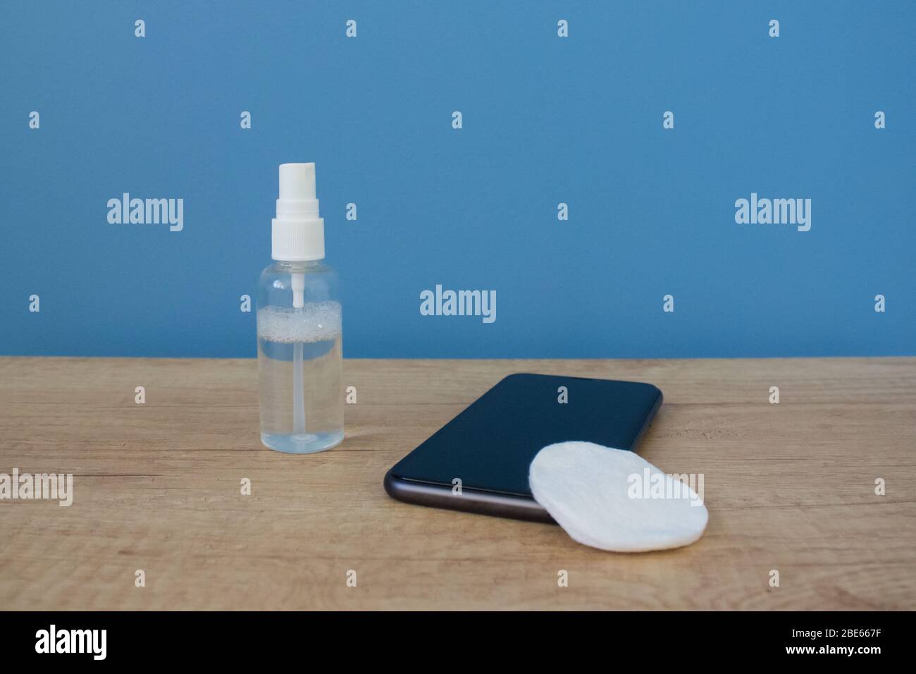 Set of cleaning and disinfection tools for cleaning smartphone screen ...