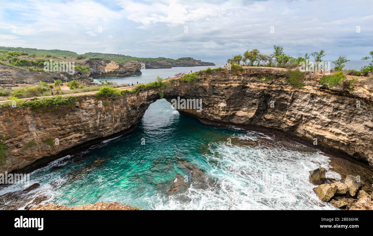 Aerial scenic nusa penida view hi-res stock photography and images - Alamy