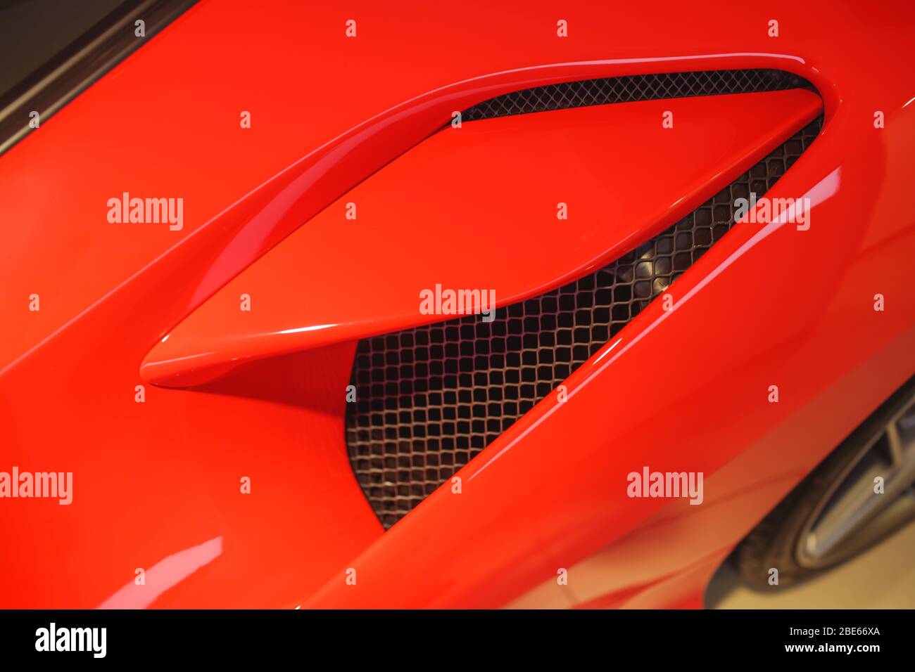 modern car design. close-up. bending lines avto Stock Photo - Alamy