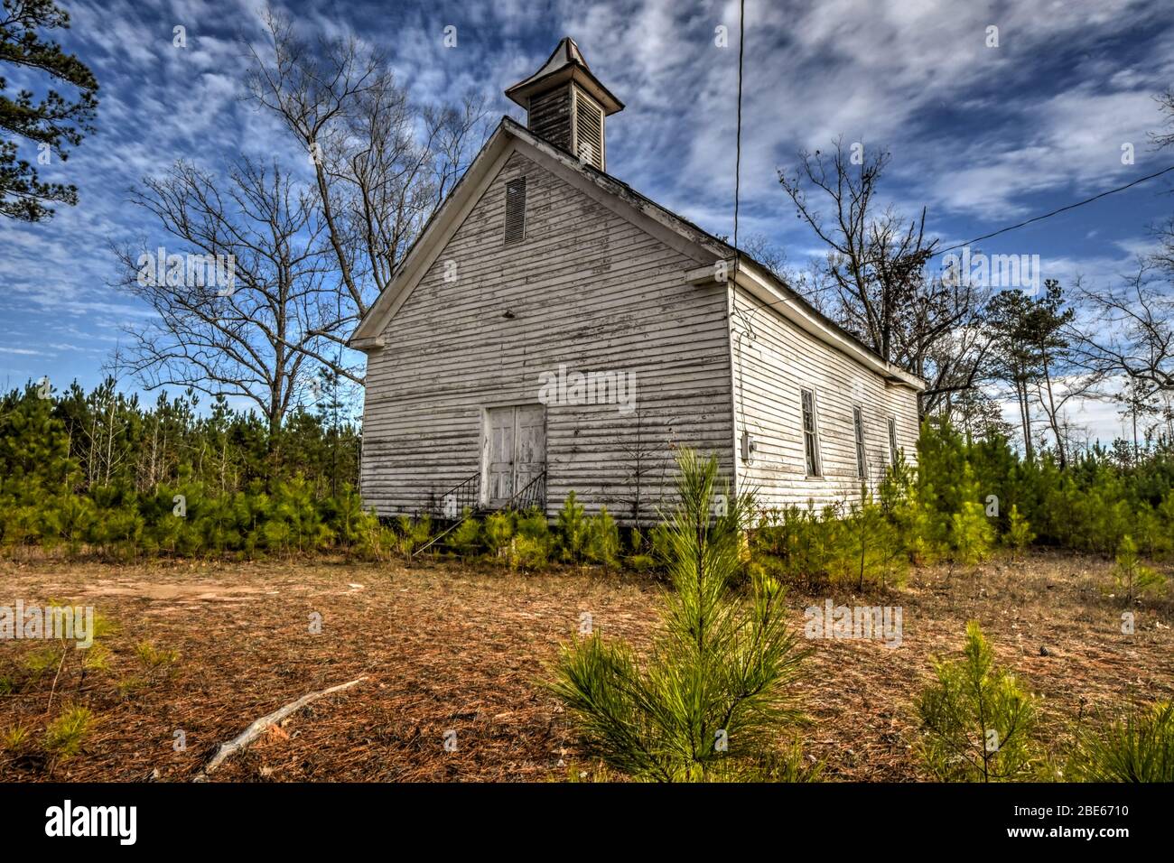Old Southern Church Abandoned Stock Photo - Alamy