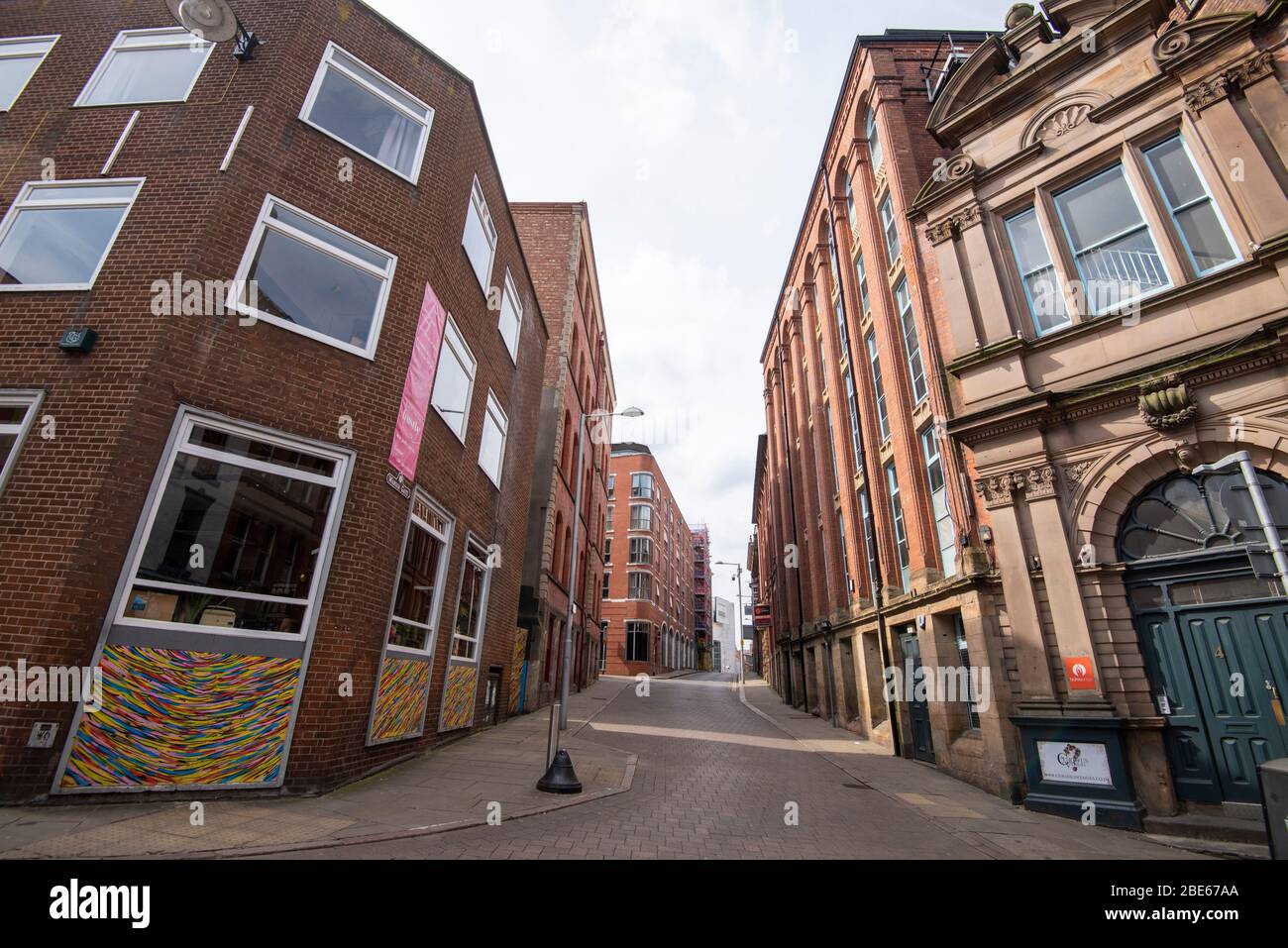 Warser Gate empty on Easter Sunday, during the Coronavirus lockdown ...