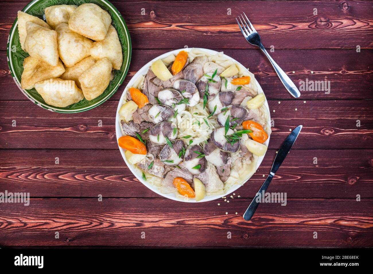 Beshbarmak central asia hi-res stock photography and images - Alamy