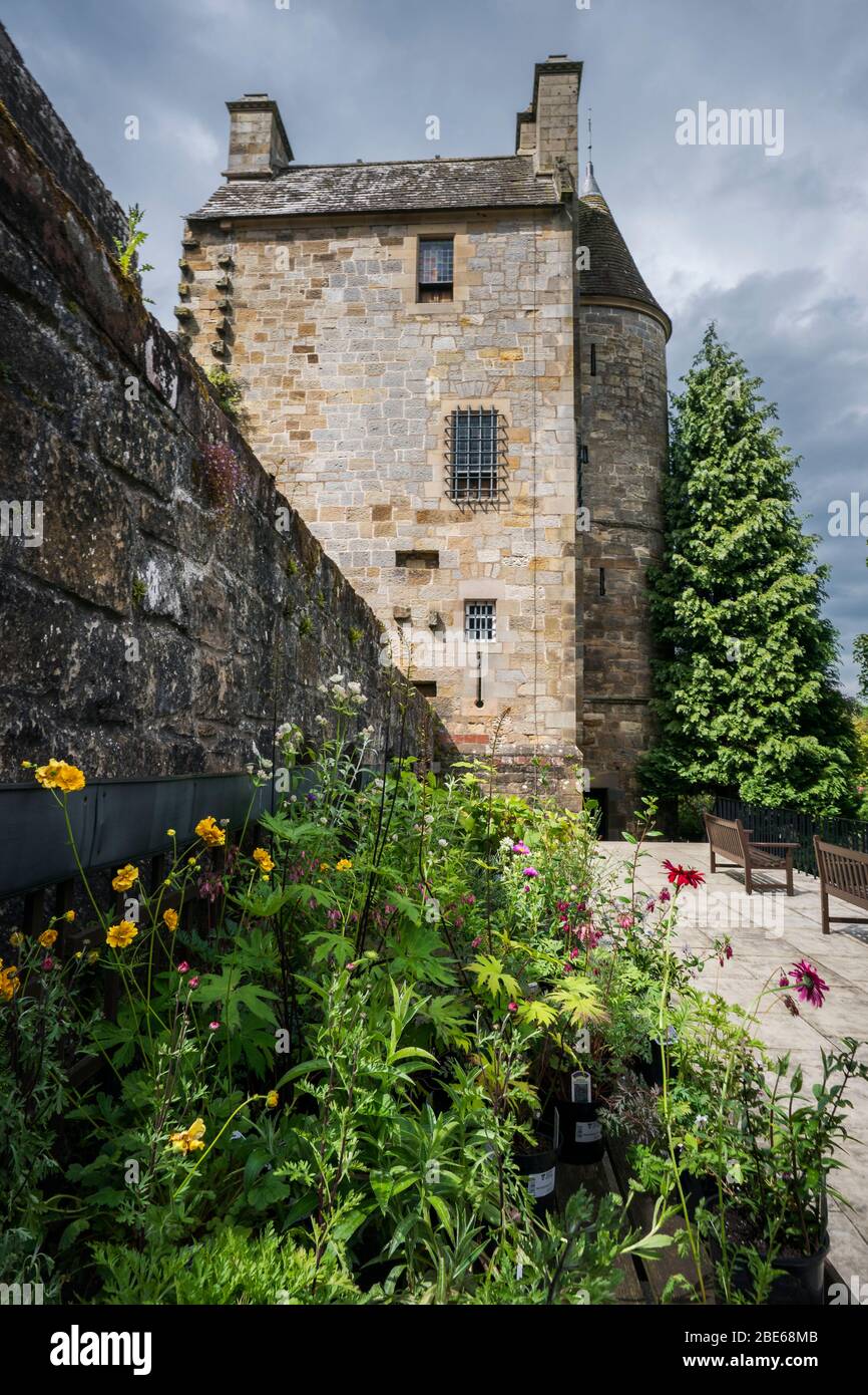 Falkland Palace, a Renaissance castle dating from the 12th century, was ...