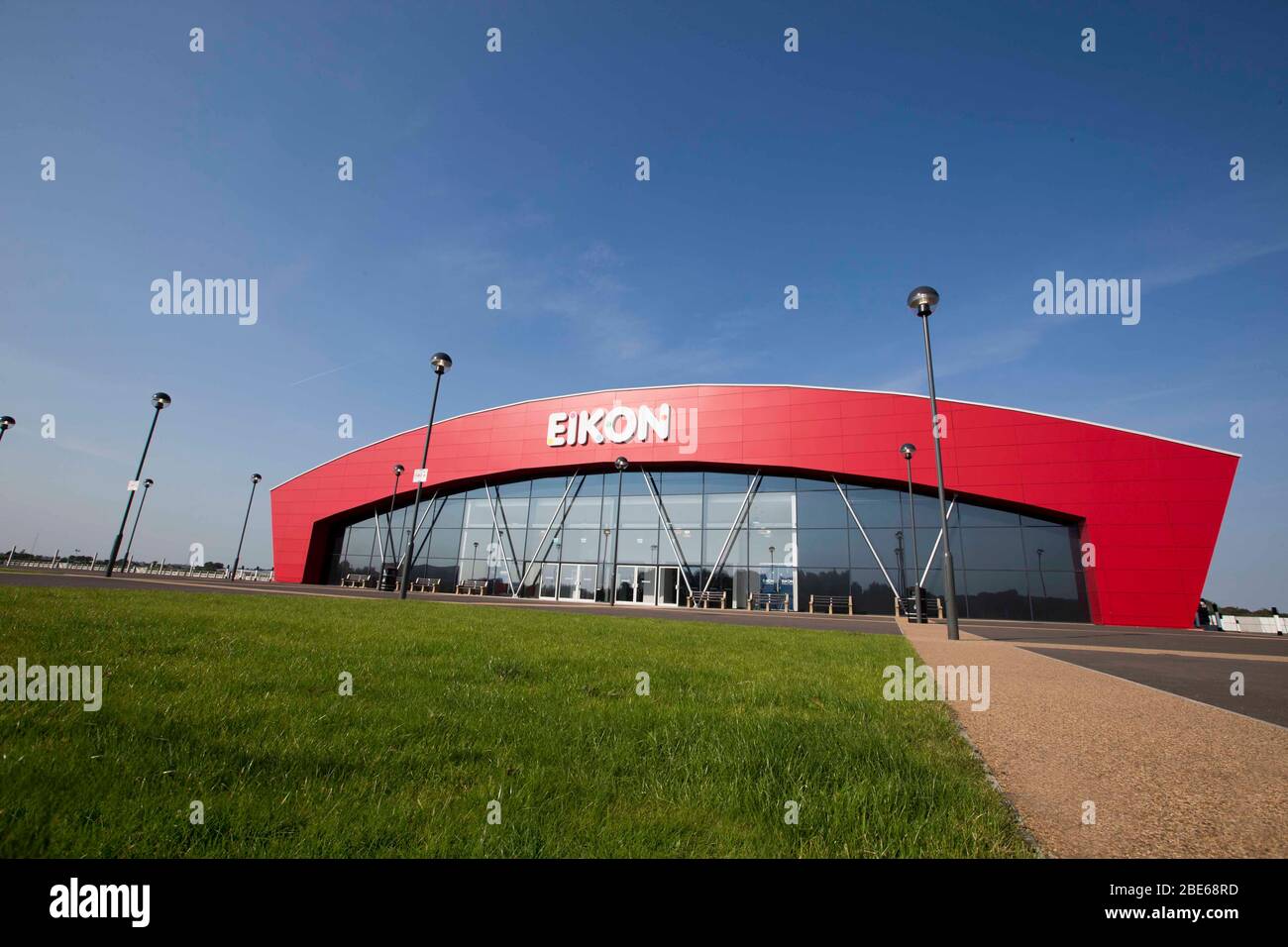 The Eikon centre in Northern Ireland the site of the old Maze Long Kesh ...