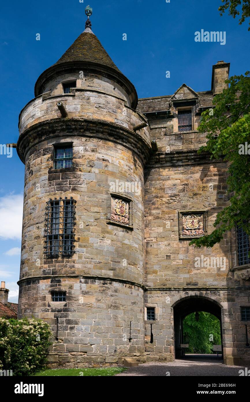 Falkland Palace, Falkland village, Scotland, UK Stock Photo - Alamy