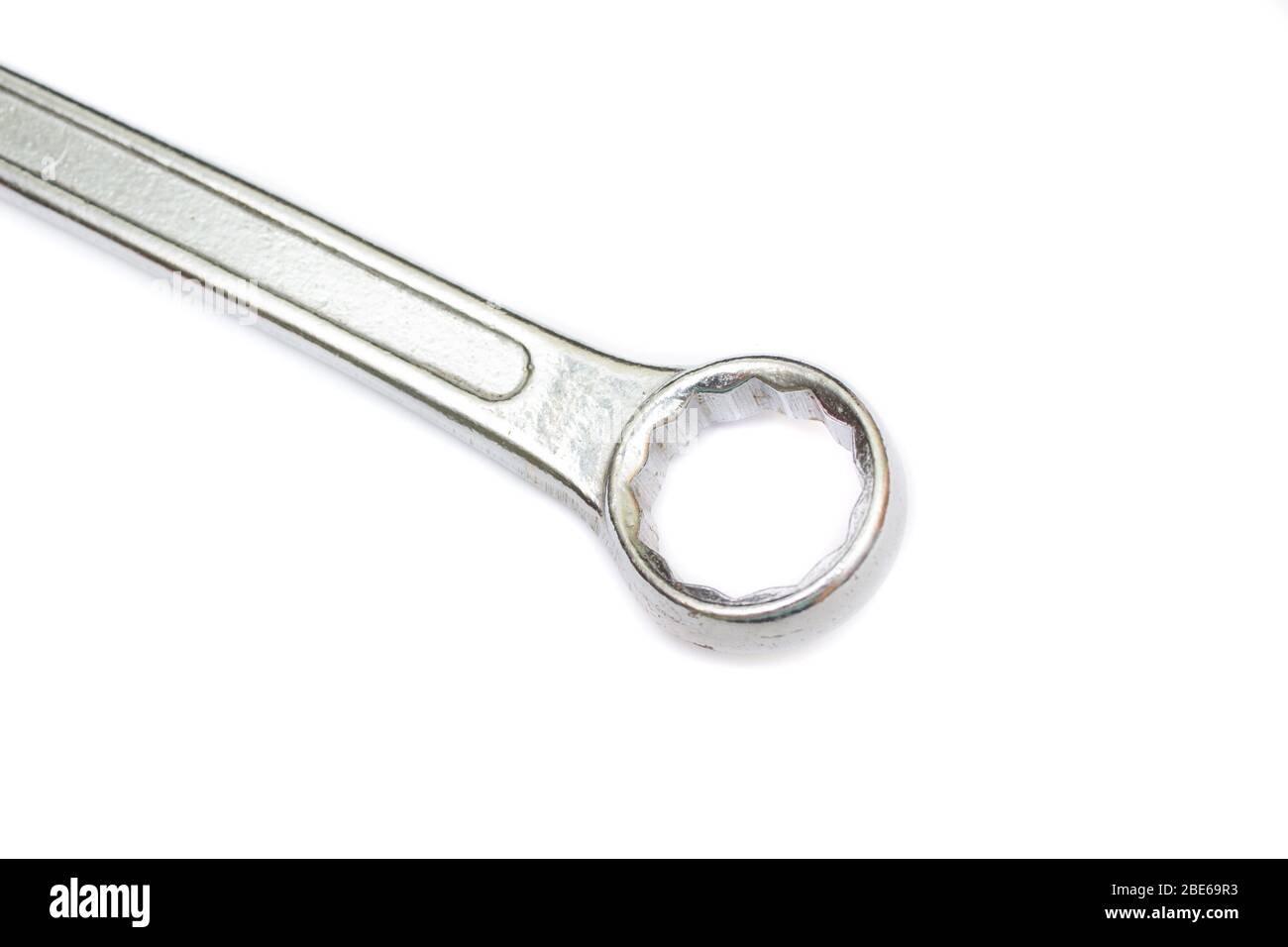 Wrench. Tools for repair. Spanner isolated on white background Stock ...