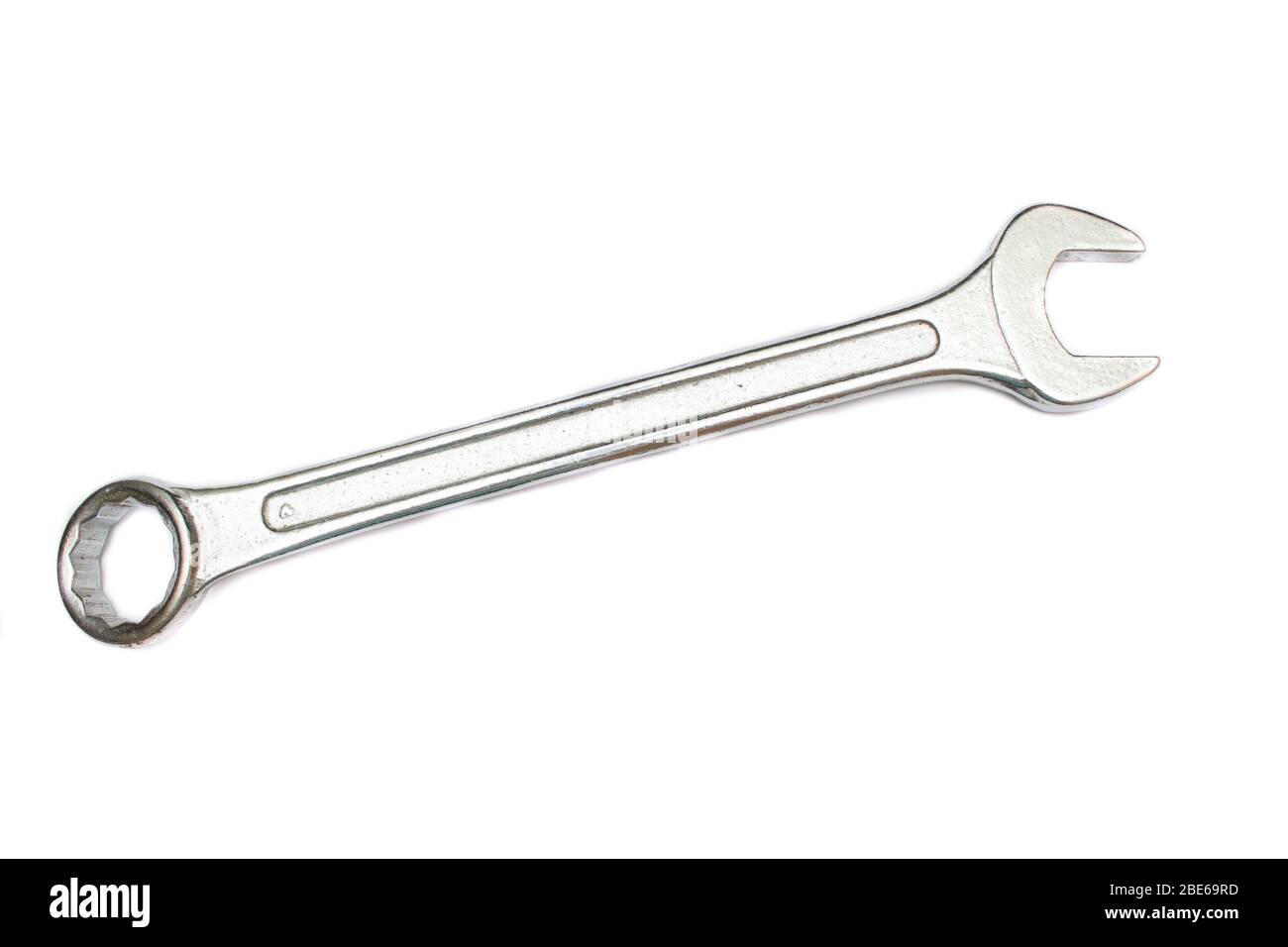 Wrench. Tools for repair. Spanner isolated on white background Stock ...