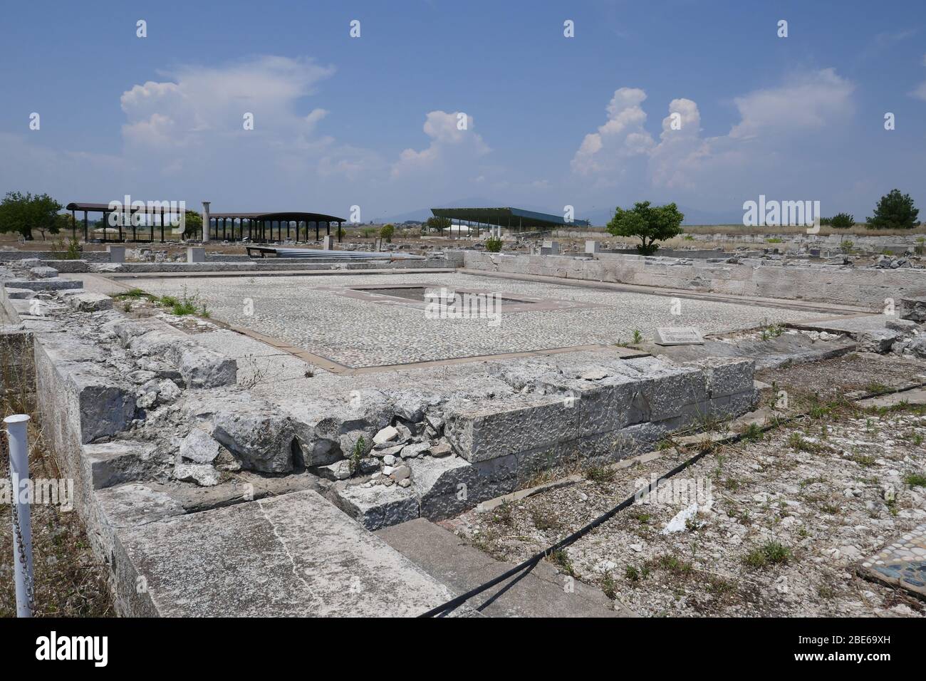 Archaeological Site of Pella Stock Photo - Alamy