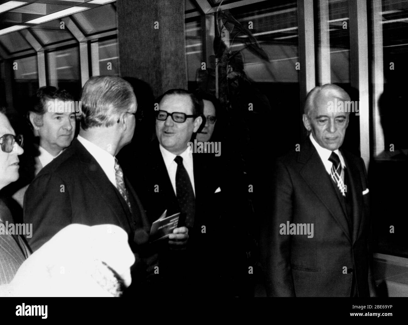 French Prime Minister Raymond Barre, official opening ceremony of ...