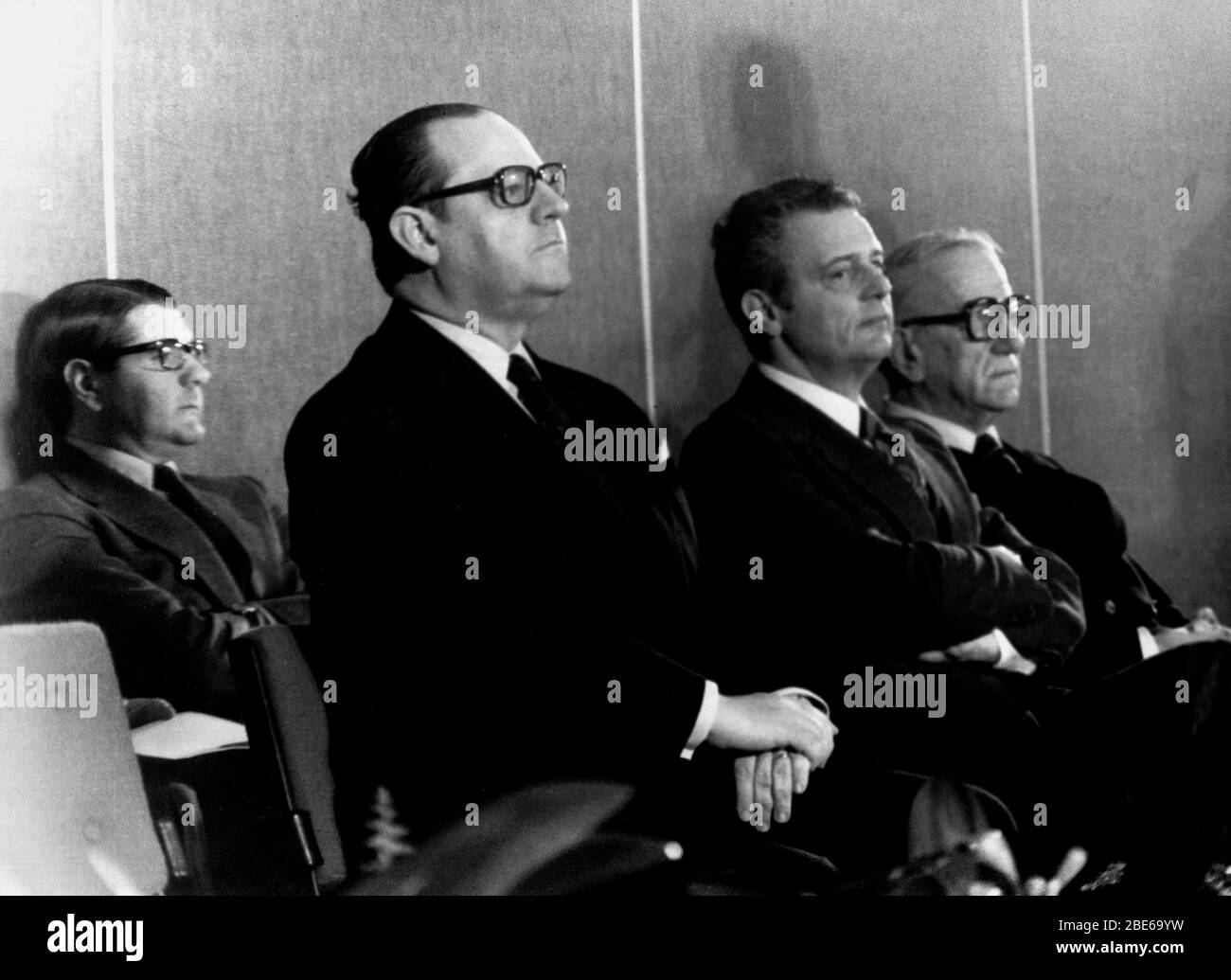 French Prime Minister Raymond Barre, official opening ceremony of ...
