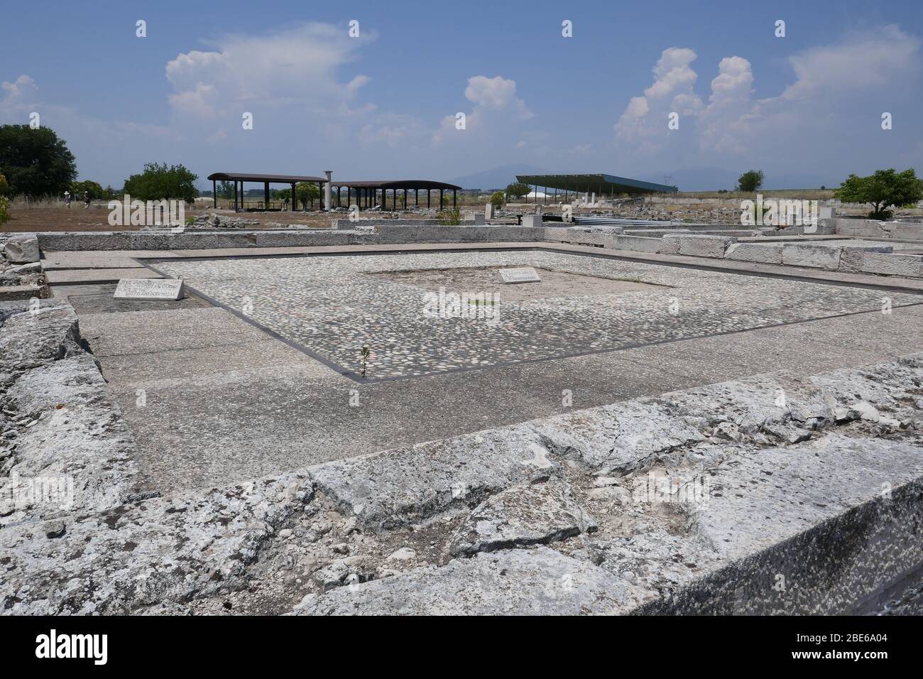 Archaeological Site of Pella Stock Photo - Alamy