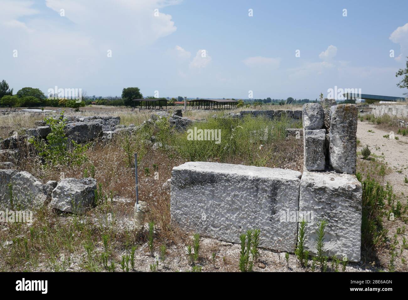 Archaeological site of pella hi-res stock photography and images - Alamy