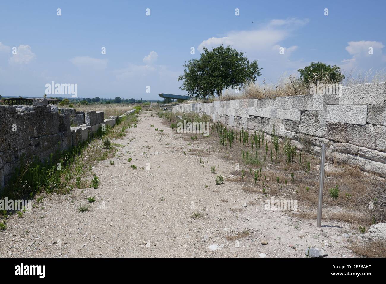 Archaeological Site of Pella Stock Photo - Alamy